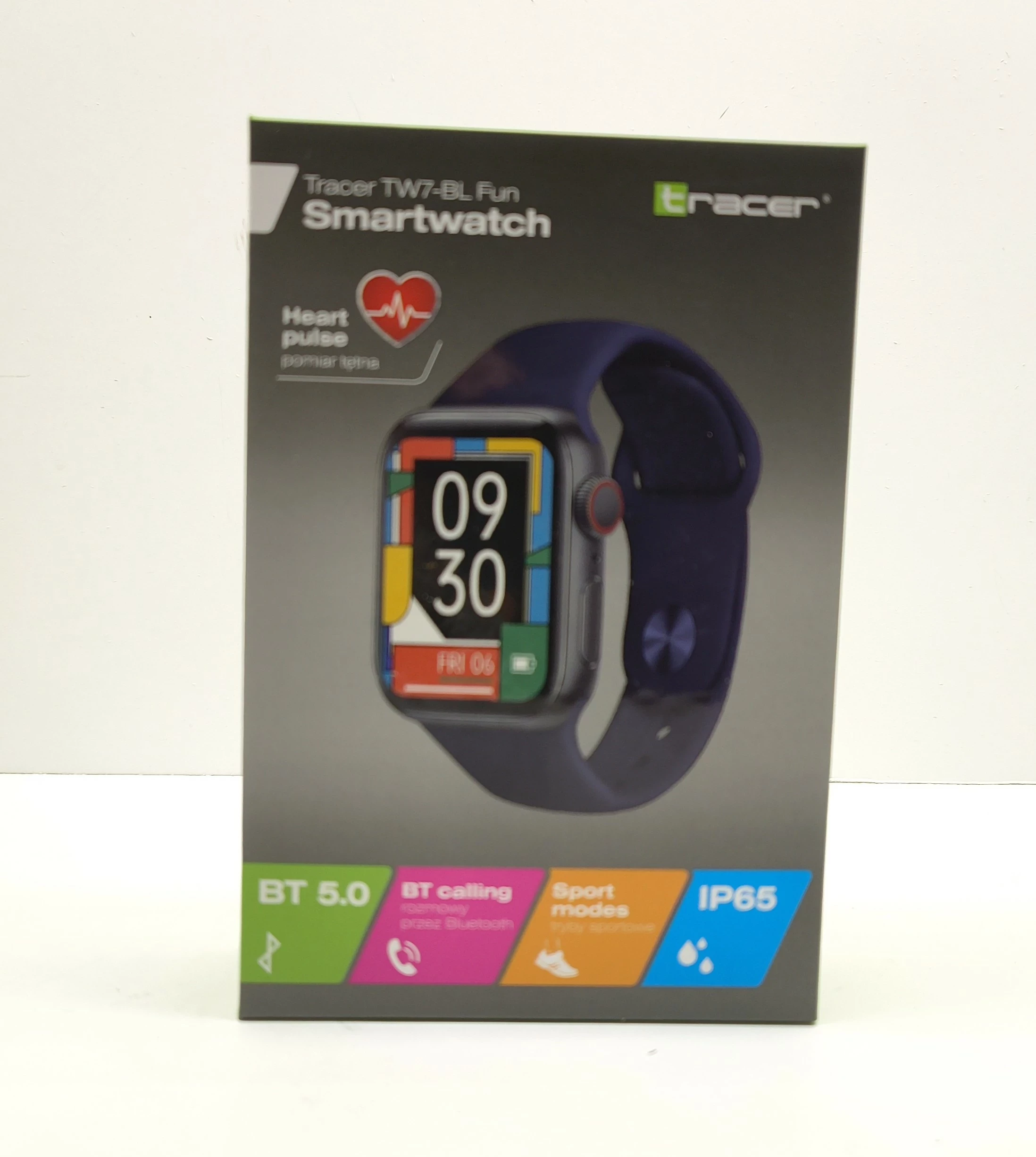 SMARTWATCH TRACER TW7-BL FUN 1,83" BLUETOOTH IP65 NIEBIESKI ...