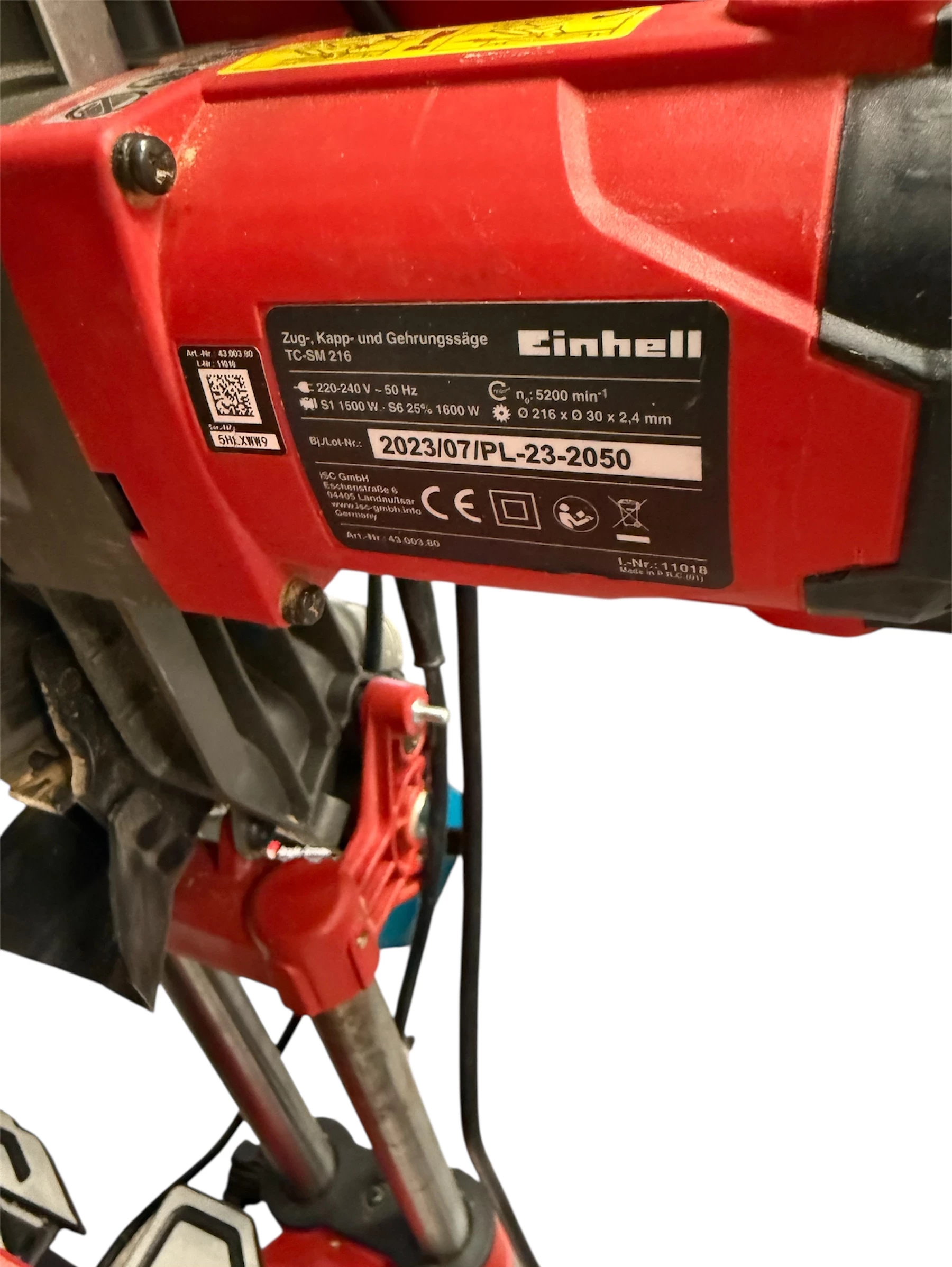 UKOŚNICA EINHELL TC-SM 216 | Piły ukośnice | Loombard.pl