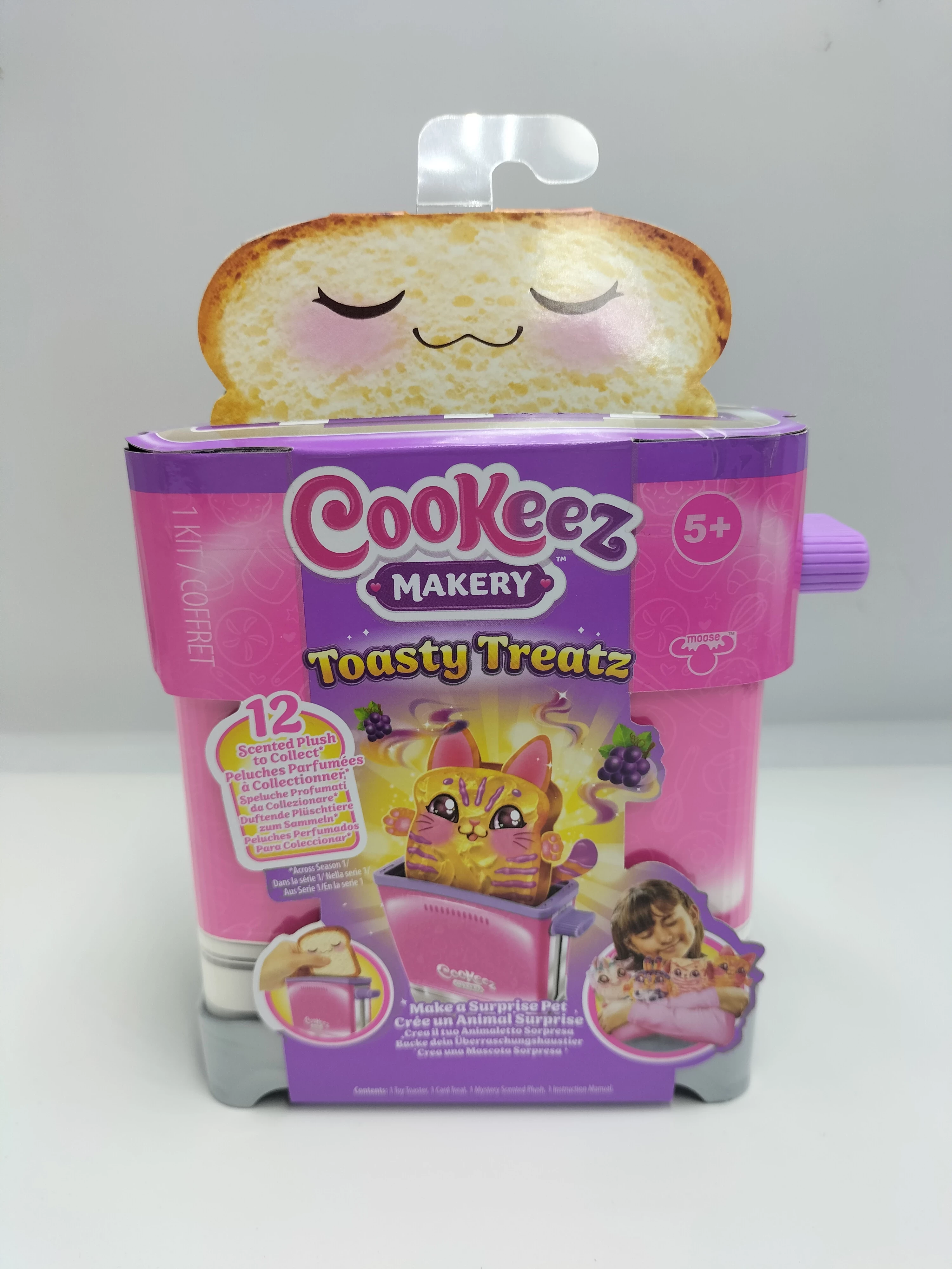 COOKEEZ MAKERY TOASTY TREATZ TOSTER Z PLUSZOWĄ NIESPODZIANKĄ | Loombard.pl
