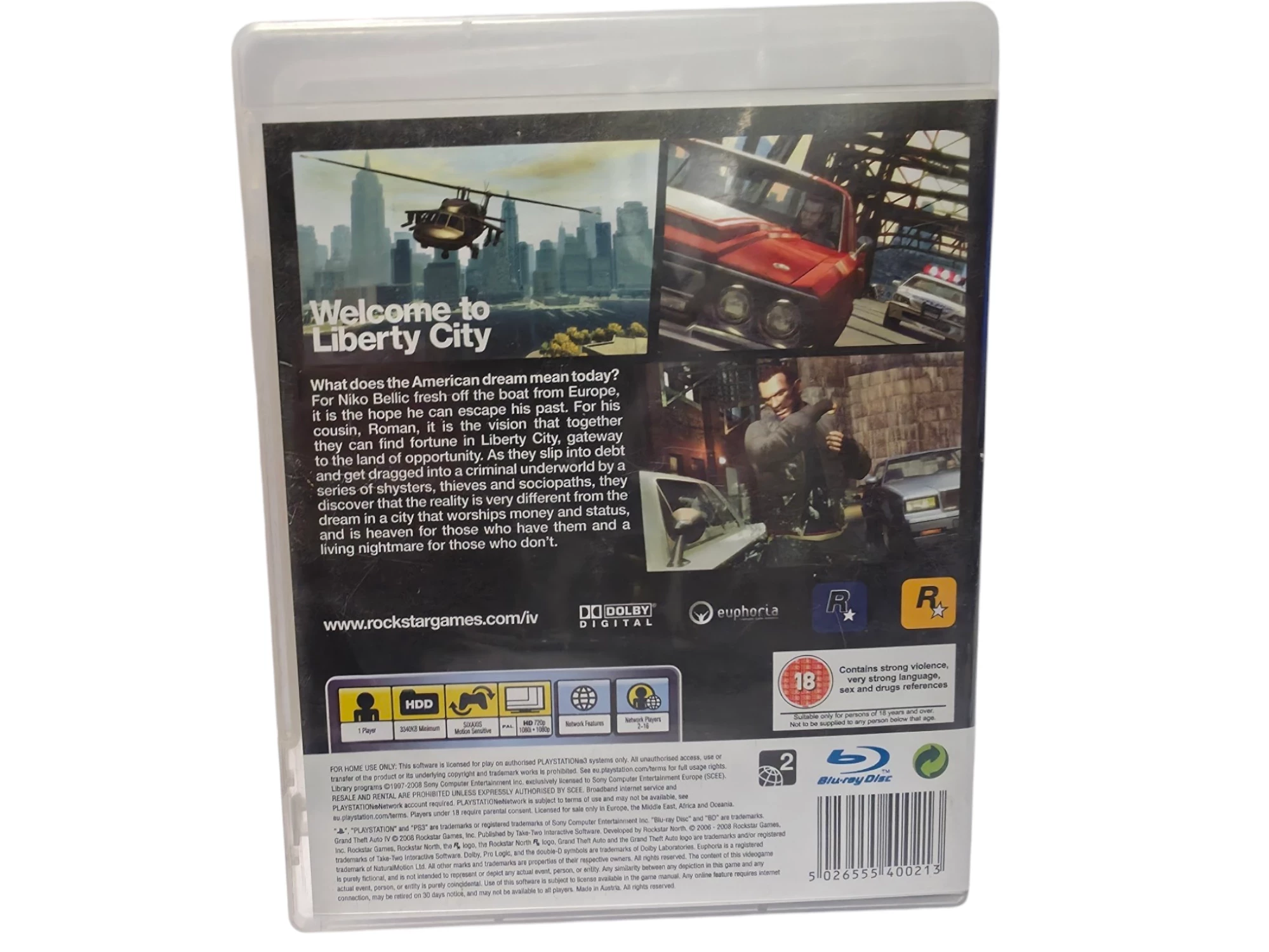 GRA PS3 GTA IV RAND THEFT AUTO IV + MAPA | Gry na konsole | Loombard.pl