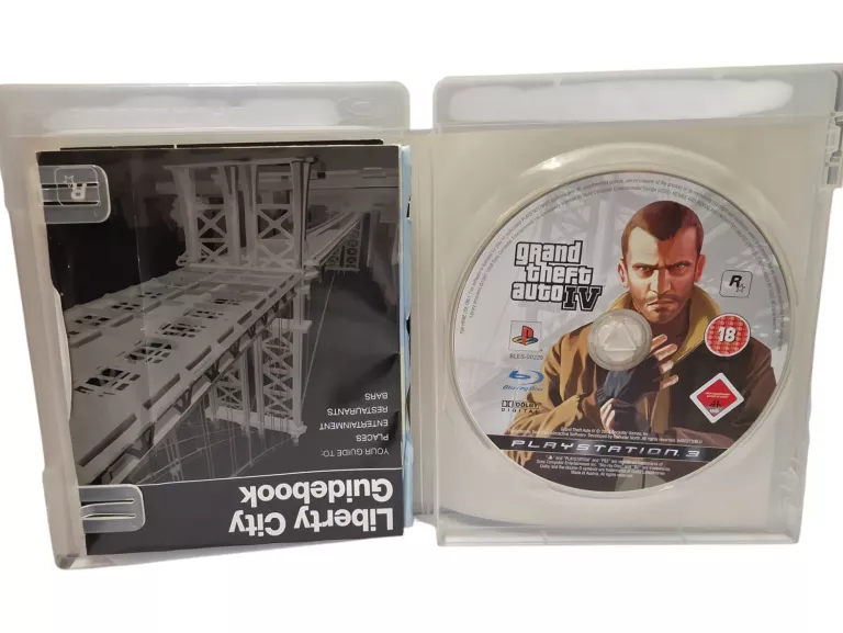 GRA PS3 GTA IV RAND THEFT AUTO IV + MAPA | Gry na konsole | Loombard.pl