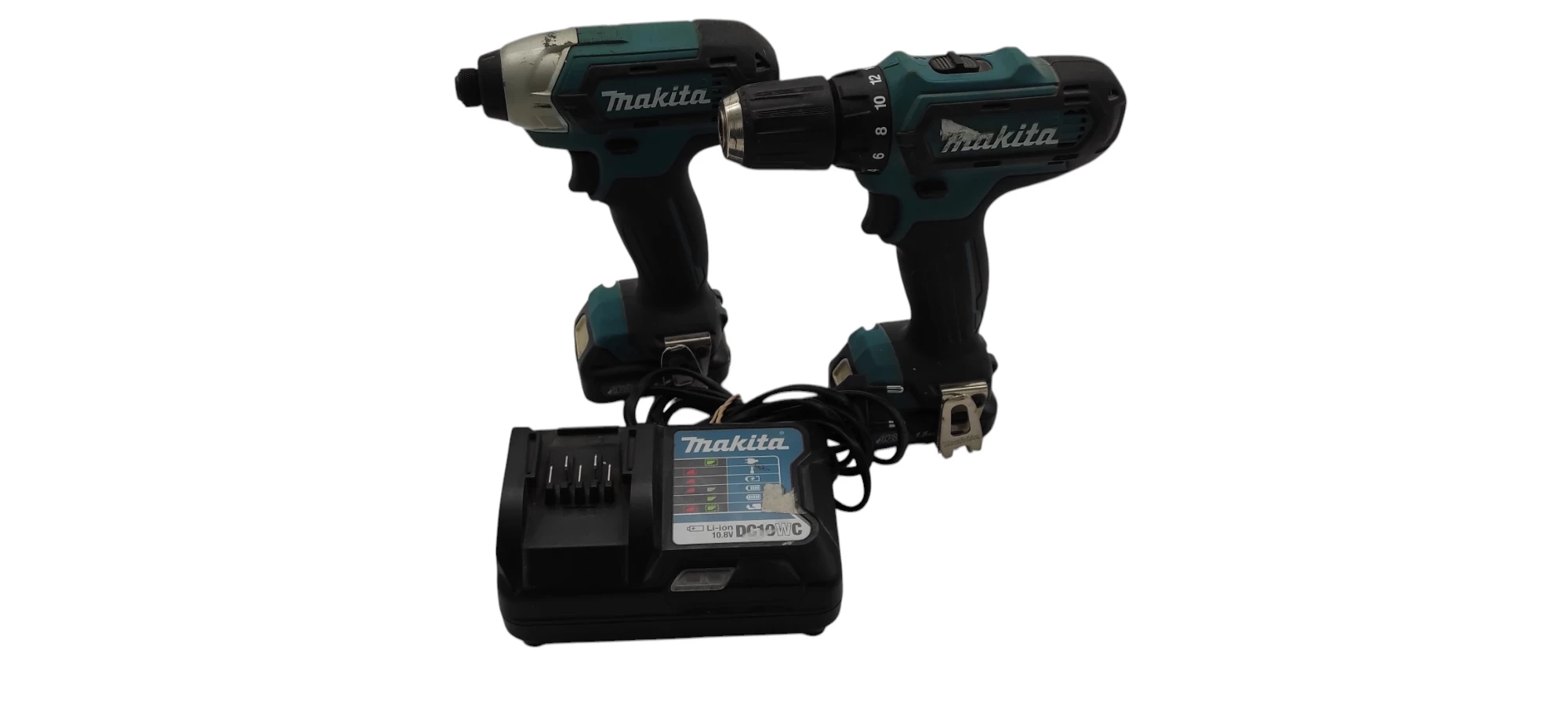 ZESTAW WKRĘTARKA MAKITA DF331D + ZAKRĘTARKA MAKITA TD110D + ŁAD ...