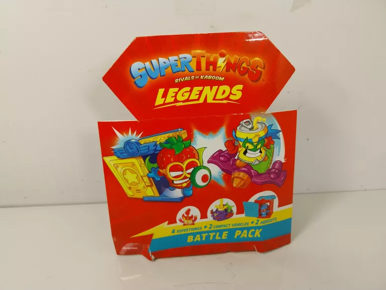 SUPER THINGS LEGENDS BATTLE PACK FIGURKI Z POJAZDAMI PAKIET BITEWNY ...