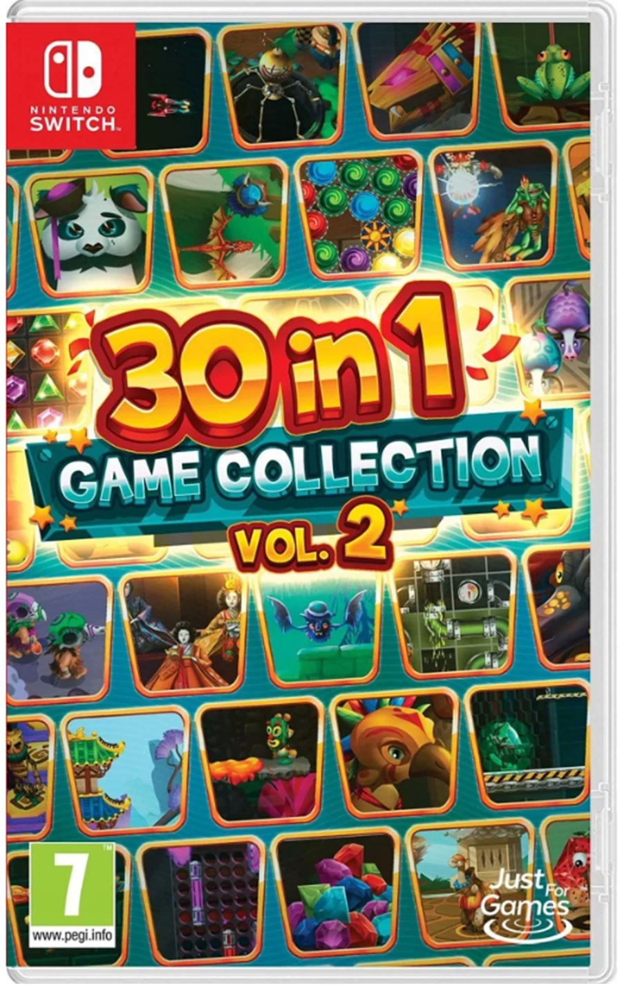 30 IN 1 GAME COLLECTION VOL. 2 NINTENDO SWITCH CODE IN A BOX ...
