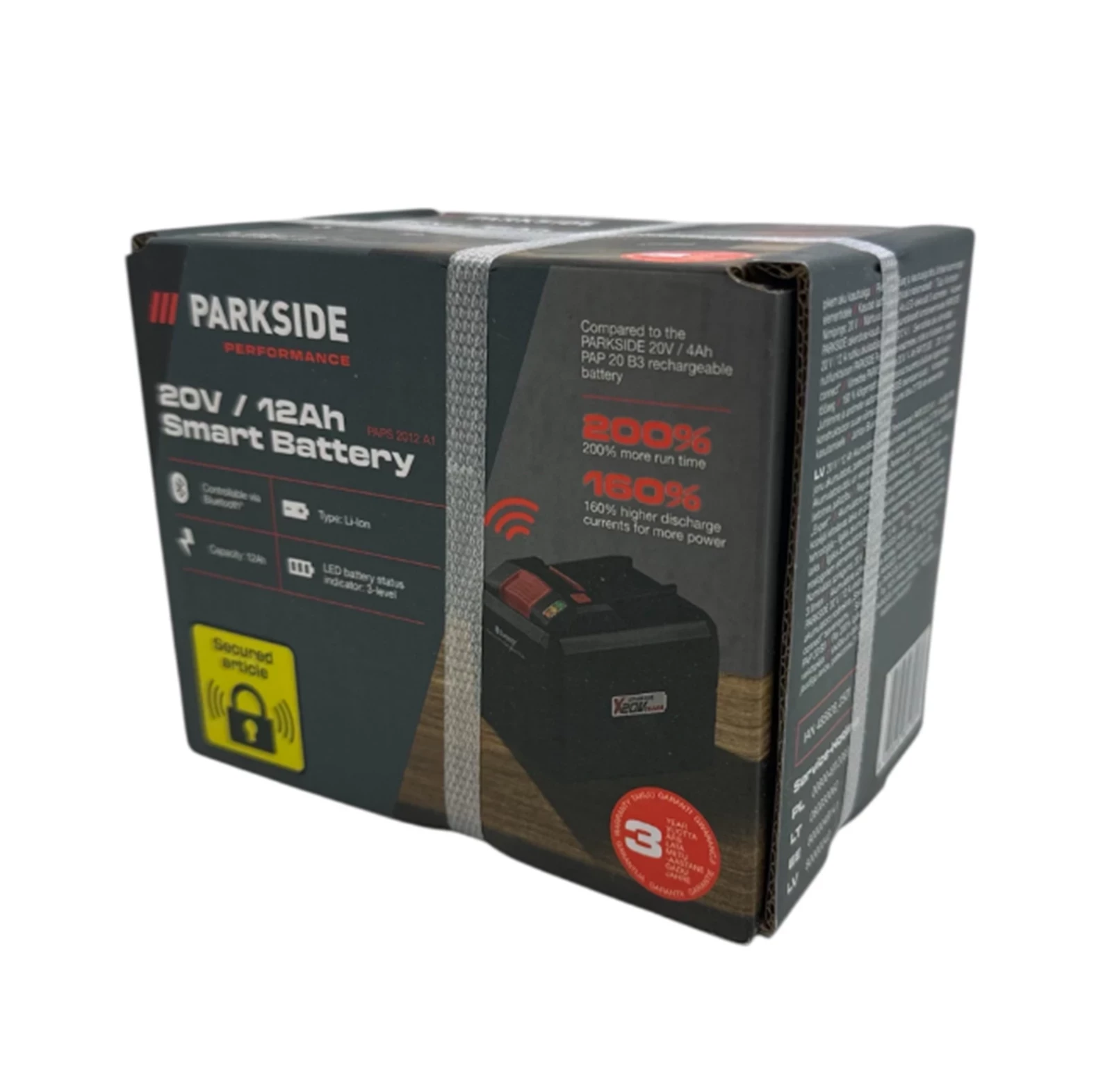 AKUMULATOR / BATERIA SMART 12AH 20V PAPS 2012 A1 PARKSIDE PERFORMANCE ...