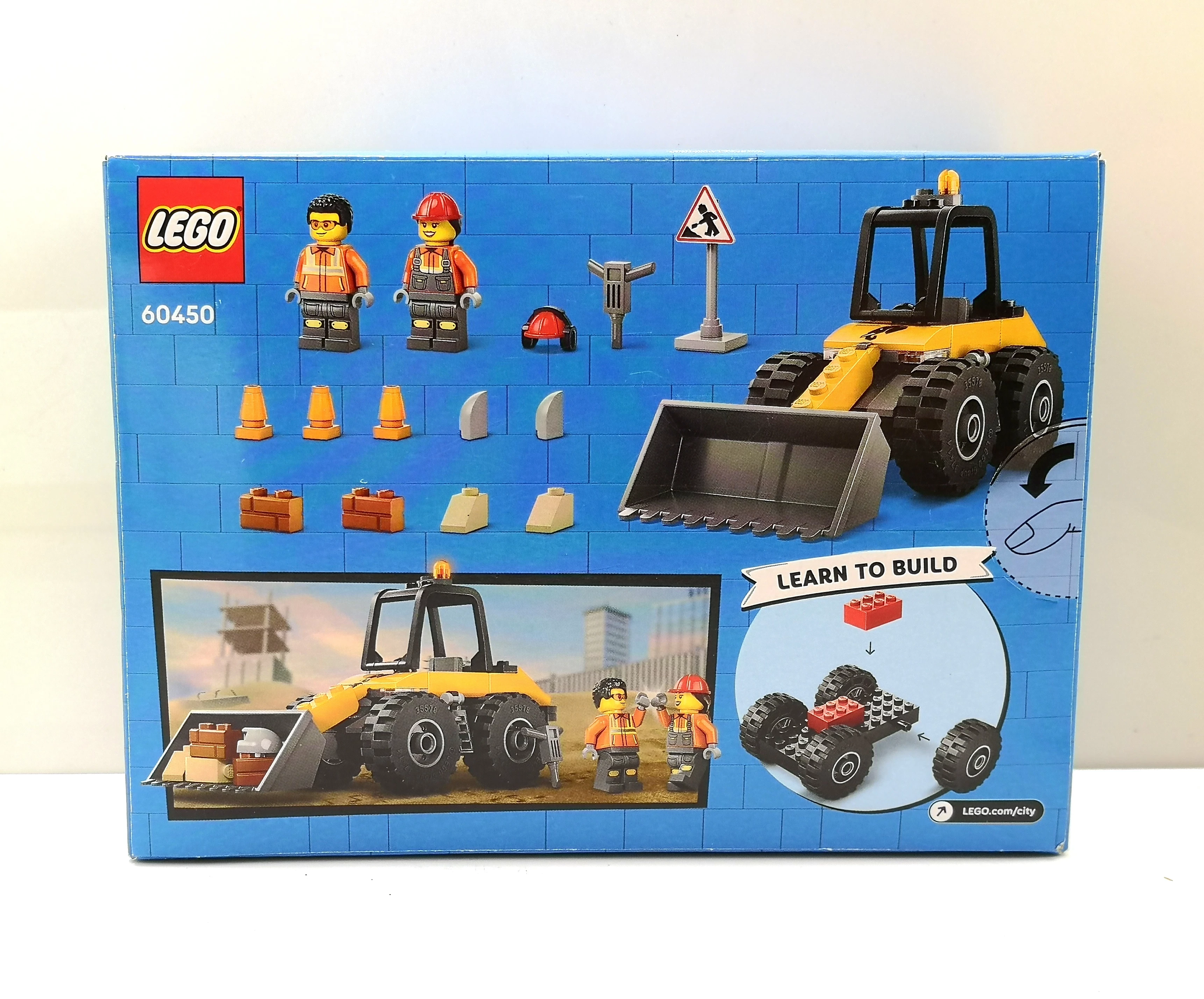 LEGO CITY ŻÓŁTA ŁADOWARKA KOŁOWA 60450 | City | Loombard.pl