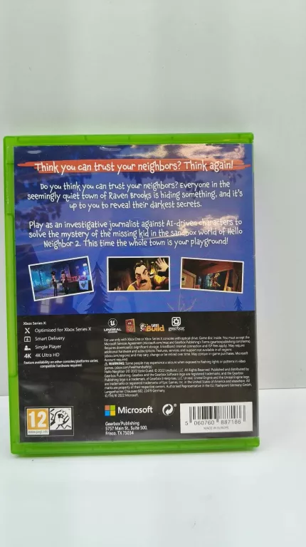 GRA HELLO NEIGHBOR 2 - XBOX SERIES X - XBOX ONE | Gry na konsole ...