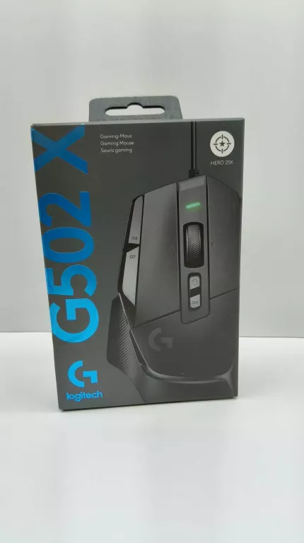 MYSZ LOGITECH G502 X CZARNY | Przewodowe | Loombard.pl