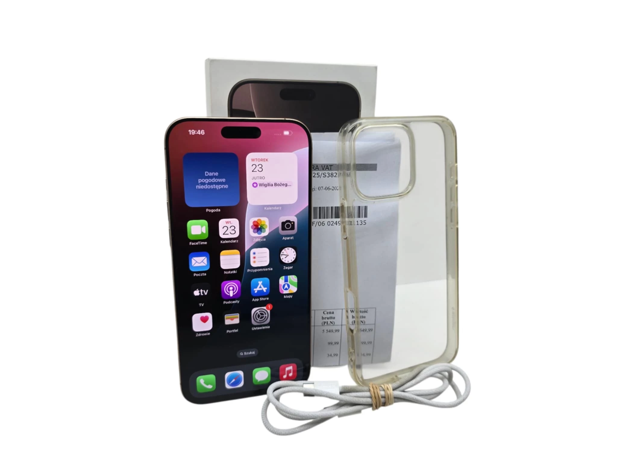 TELEFON APPLE IPHONE 16 PRO MAX 8 GB / 256 GB 5G ZŁOTY - GWARANCJA - 99 ...