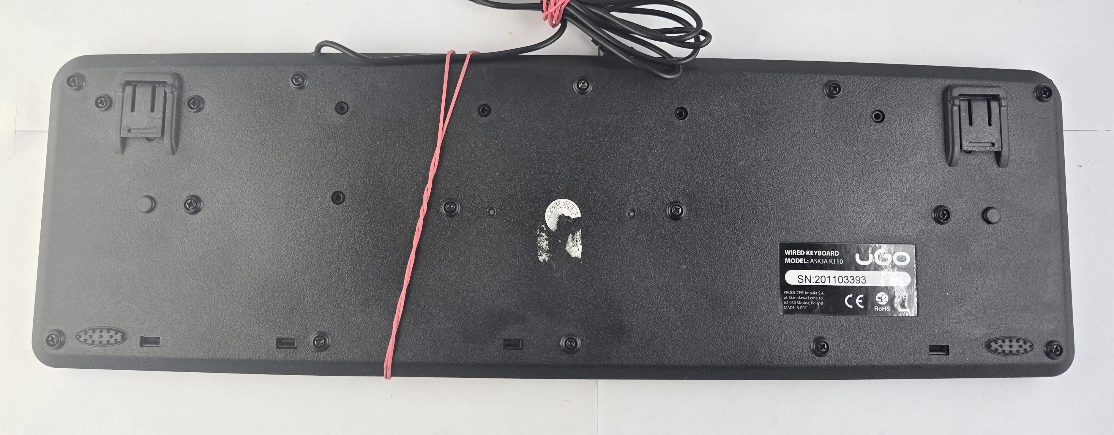 KLAWIATURA UGO ASKJA K110 | Przewodowe | Loombard.pl