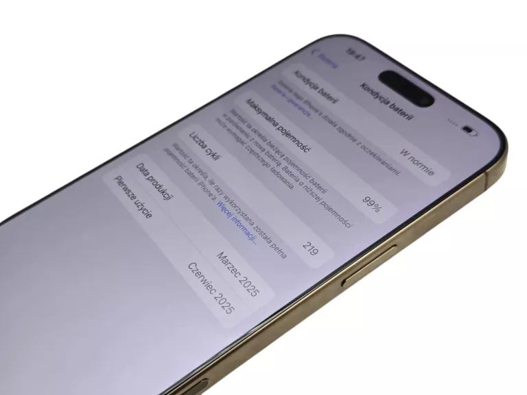 TELEFON APPLE IPHONE 16 PRO MAX 8 GB / 256 GB 5G ZŁOTY - GWARANCJA - 99 ...