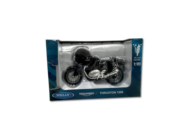 TRIUMPH THRUXTON 1200 1:18 WELLY MODEL MOTOCYKLA | Motocykle | Loombard.pl