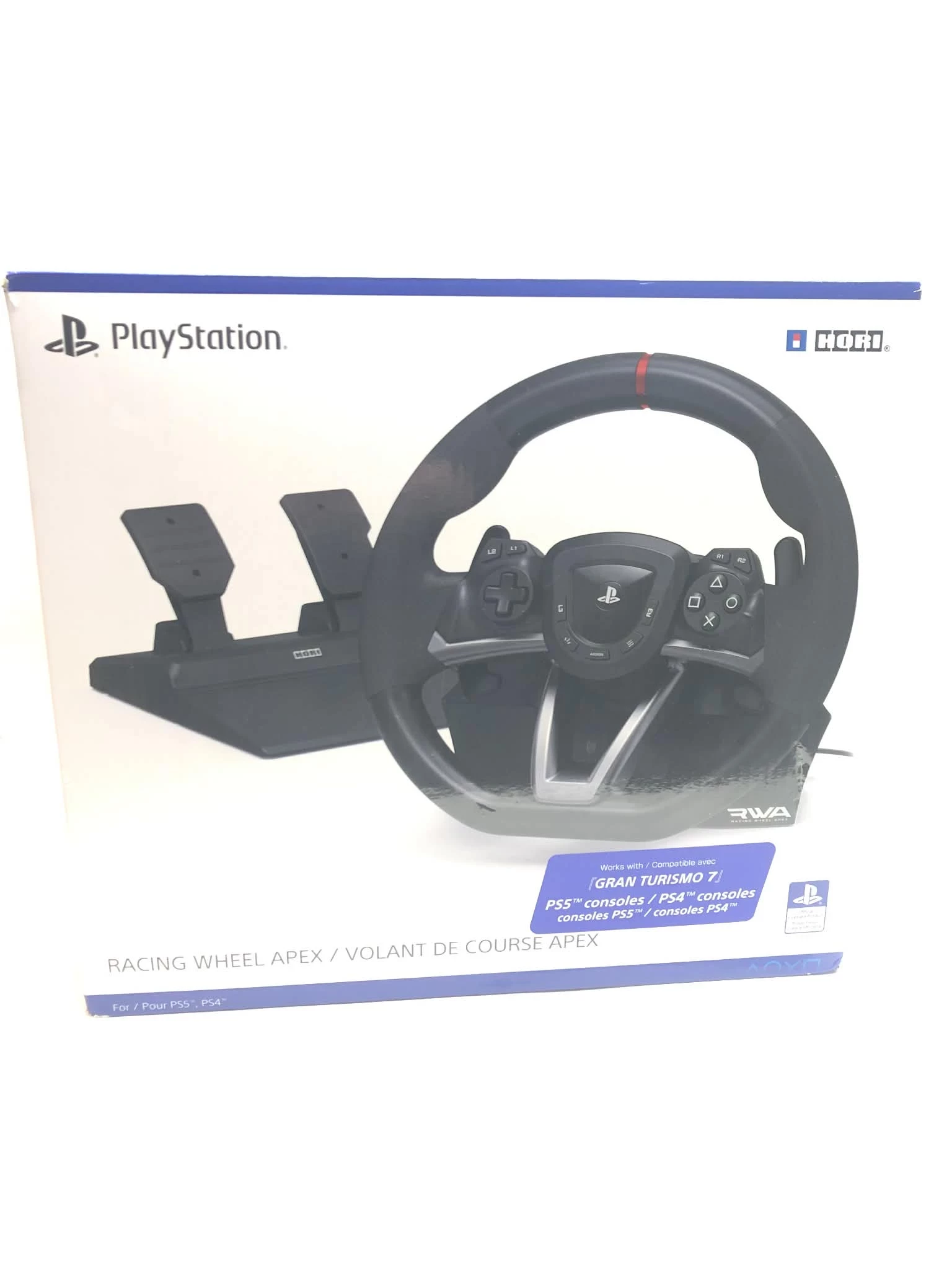 HORI KIEROWNICA RACING WHEEL APEX | PS5 | PS4 | PC GWAR | Akcesoria ...