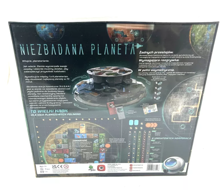 NIEZBADANA PLANETA GRA PLANSZOWA | Strategiczne i wojenne | Loombard.pl