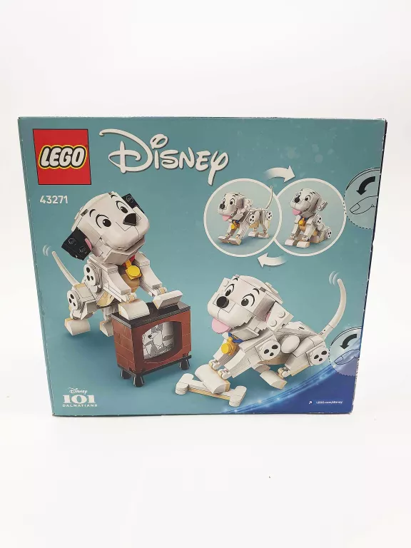 LEGO DISNEY 101 DALMATYŃCZYKÓW SZCZENIACZKI SZCZĘŚCIARZ I PENNY 43271 ...