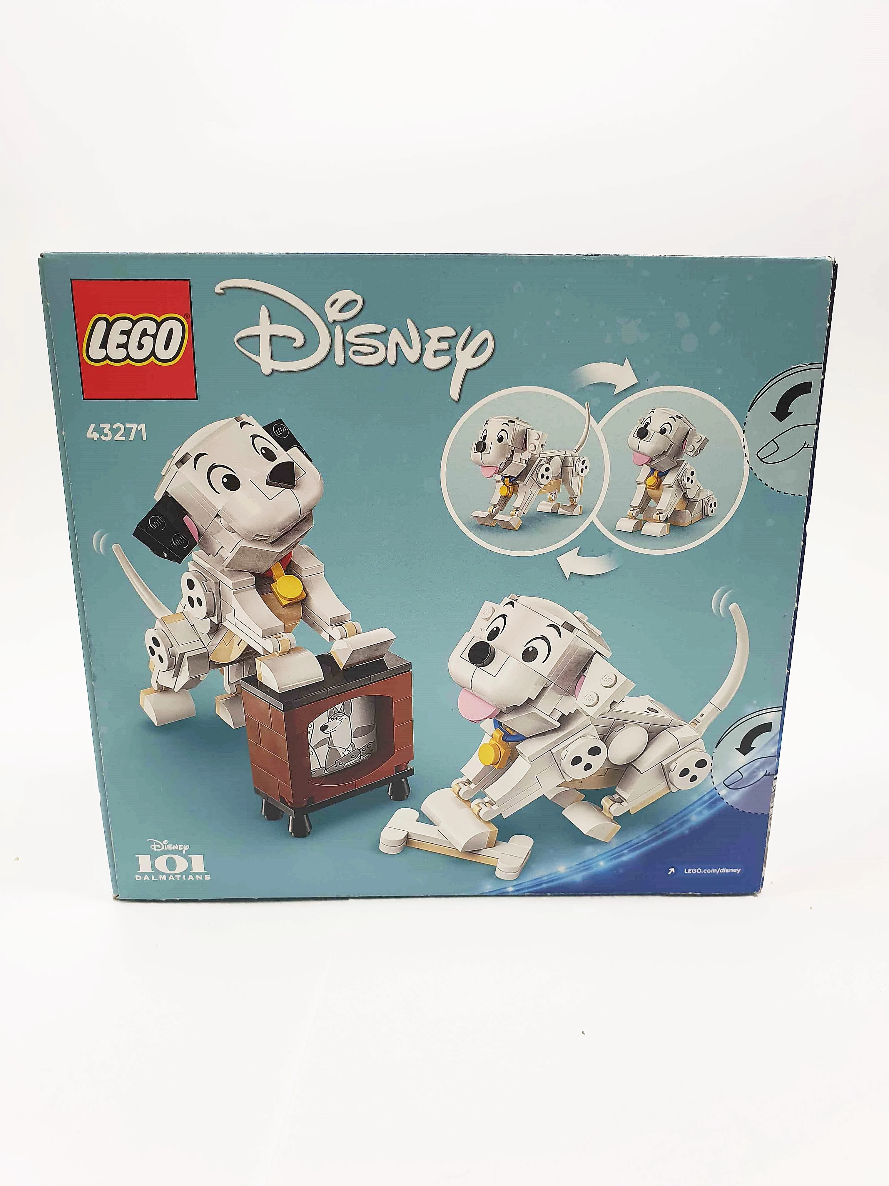 LEGO DISNEY 101 DALMATYŃCZYKÓW SZCZENIACZKI SZCZĘŚCIARZ I PENNY 43271 ...