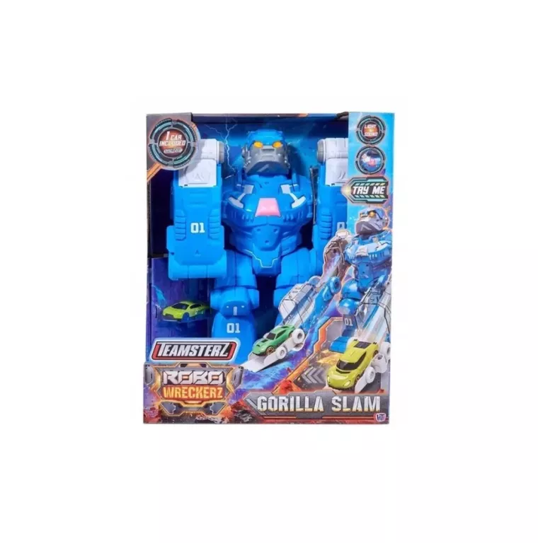 TEAMSTERZ - ROBO WRECKERZ GORILLA SLAM WITH 1 CAR 5050840700344 ...