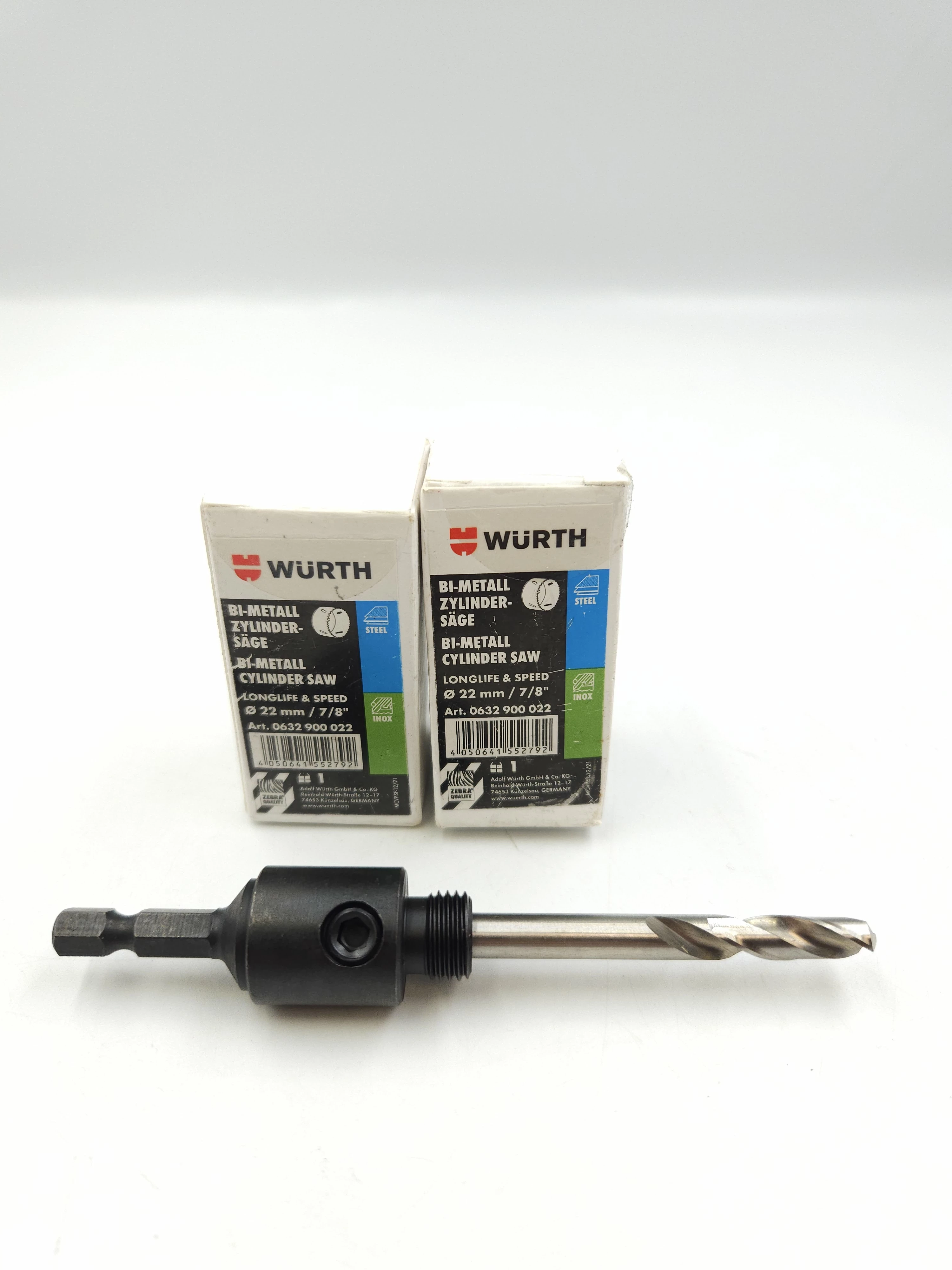 PIŁA CYLINDRYCZNA WURTH LS22 MM Z UCHWYTEM 14-30MM | Otwornice ...