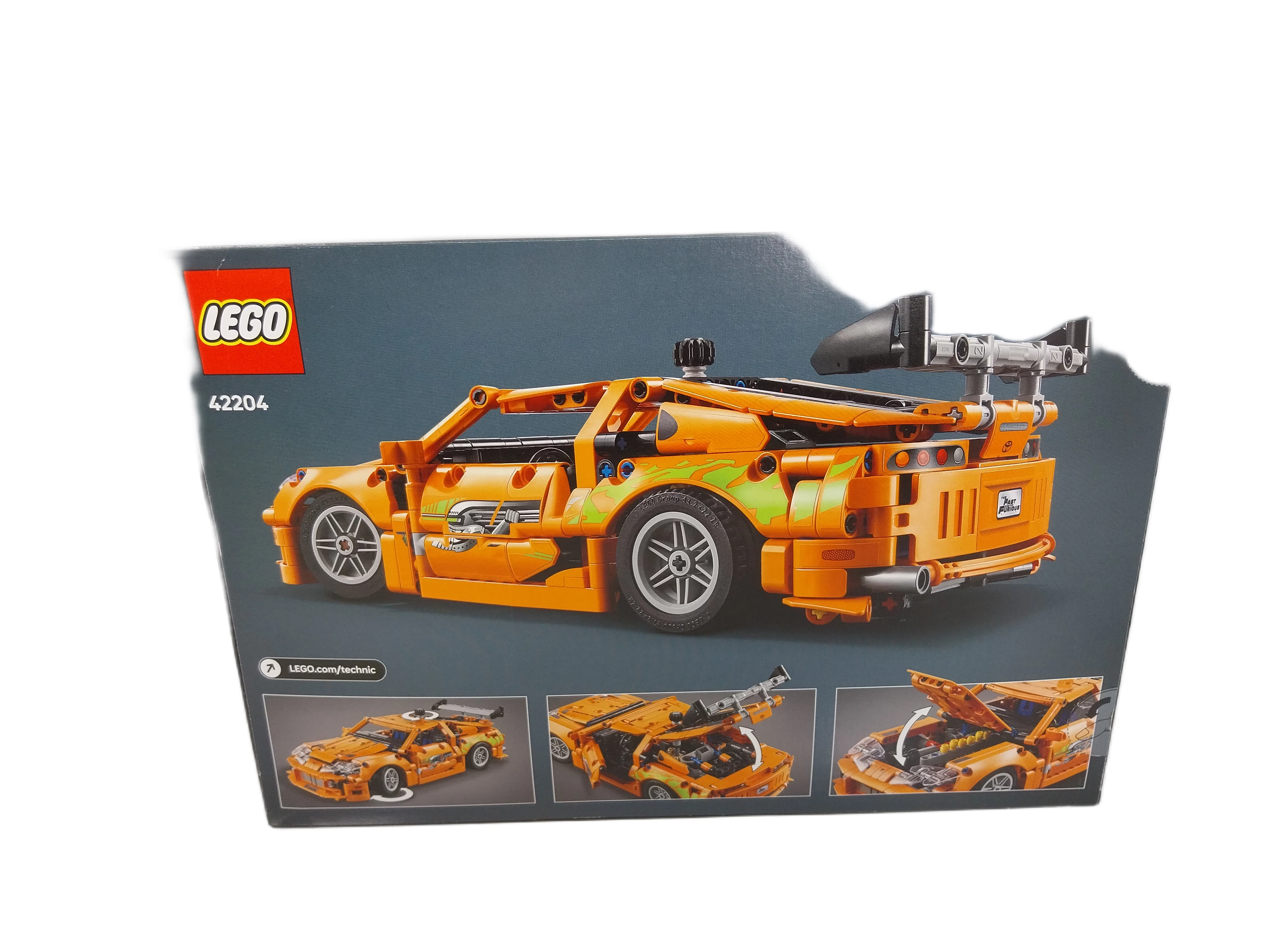 LEGO TECHNIC - FAST AND FURIOUS TOYOTA SUPRA MK4 42204 | Technic ...