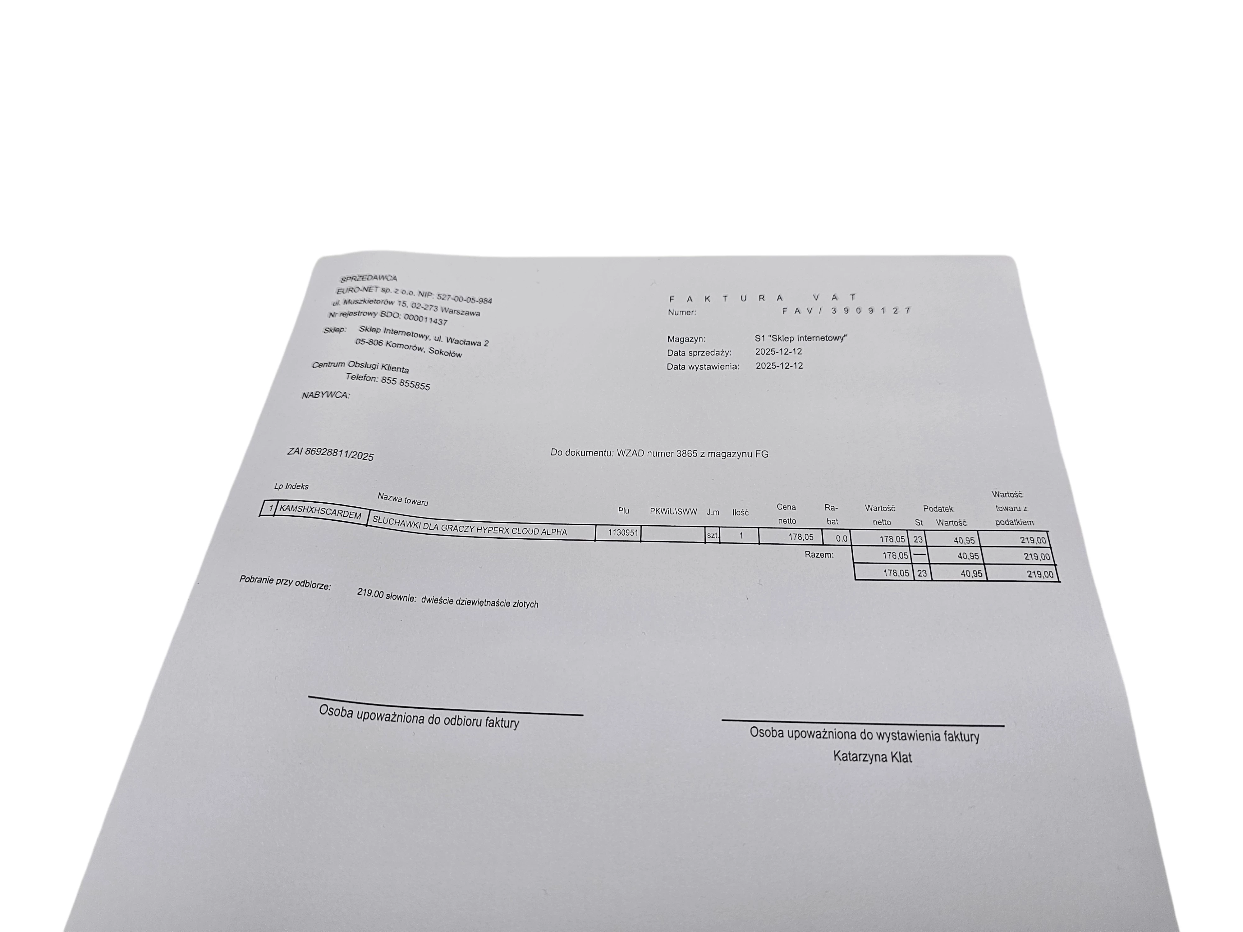 SŁUCHAWKI HYPERX CLOUD ALPHA JAK NOWE! | Słuchawki przewodowe | Loombard.pl