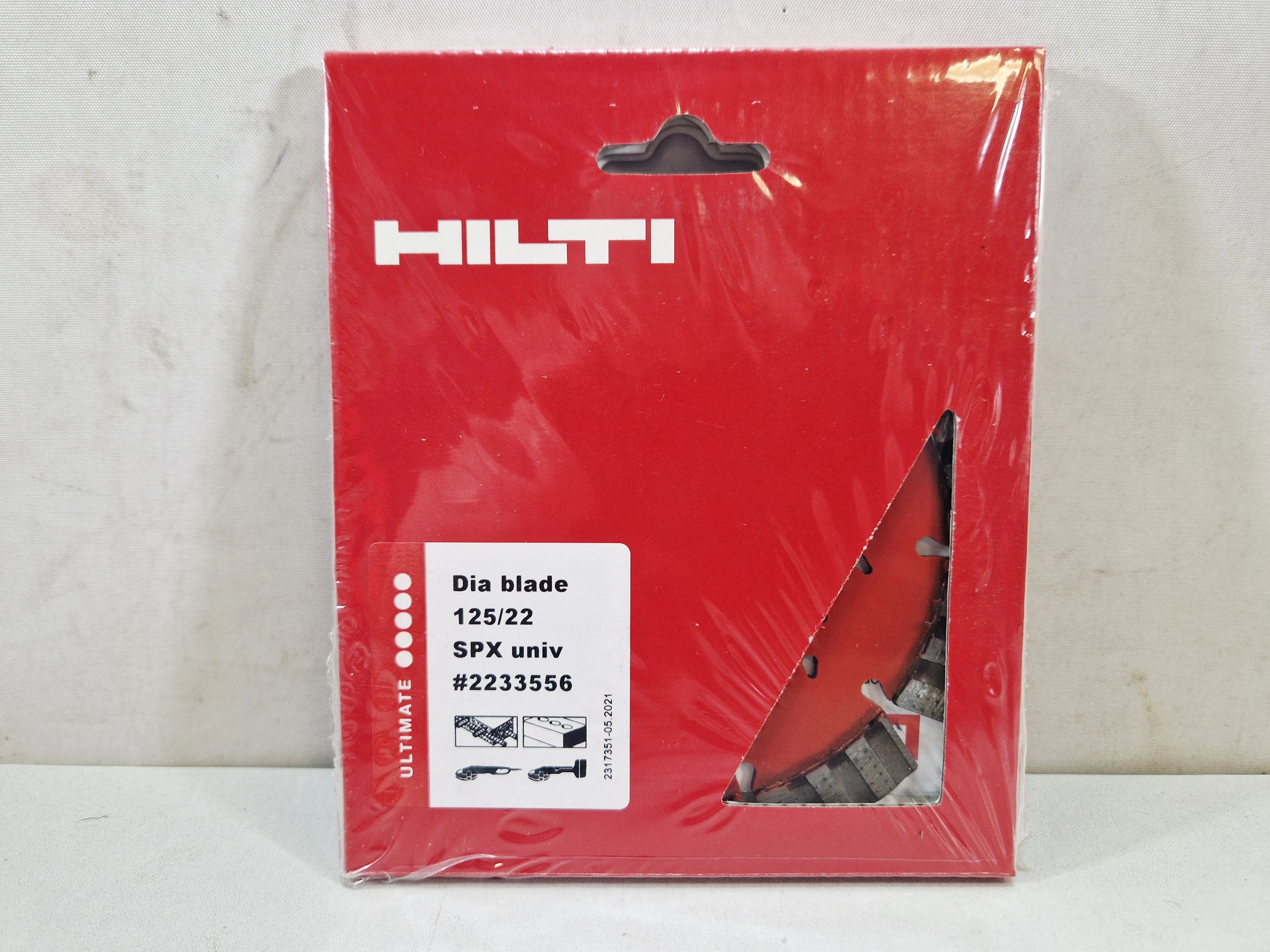 UNIWERSALNA TARCZA DIAMENTOWA HILTI SPX 125/22 #2233556 | Tarcze ...