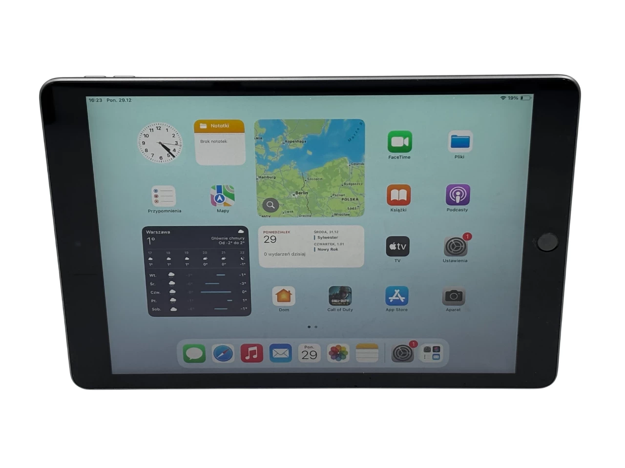 TABLET APPLE IPAD 10.2" 9 GEN A2602 64 GB WI-FI BAT, 100% GW.10.2026R ...