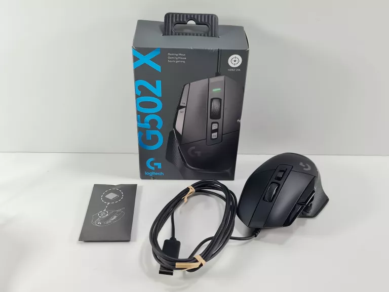 MYSZ LOGITECH G502 X PRZEWODOWA CZARNA | Przewodowe | Loombard.pl