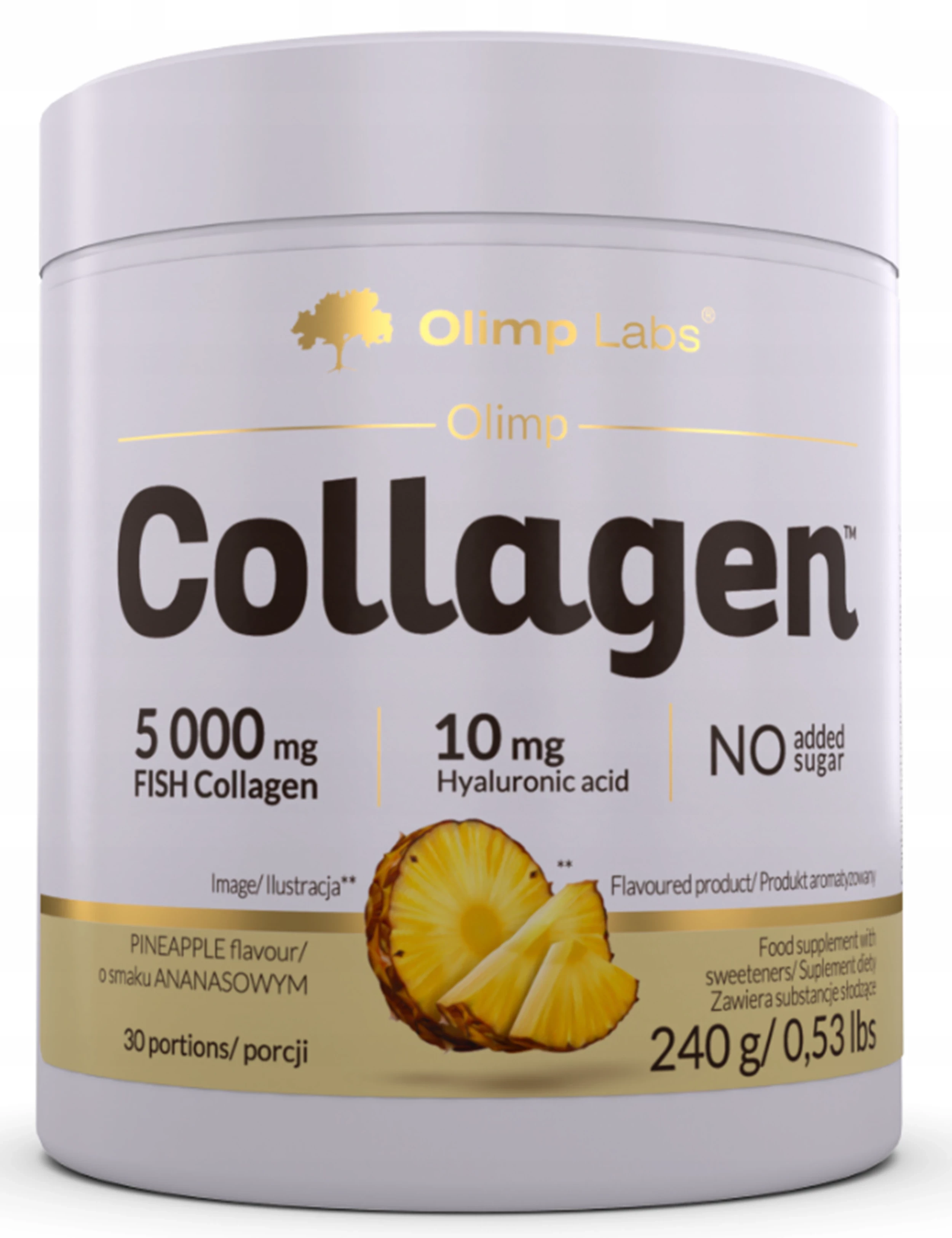 OLIMP LABS COLLAGEN SMAK ANANASOWY 240 G 5901330093593 | Stawy, kości ...