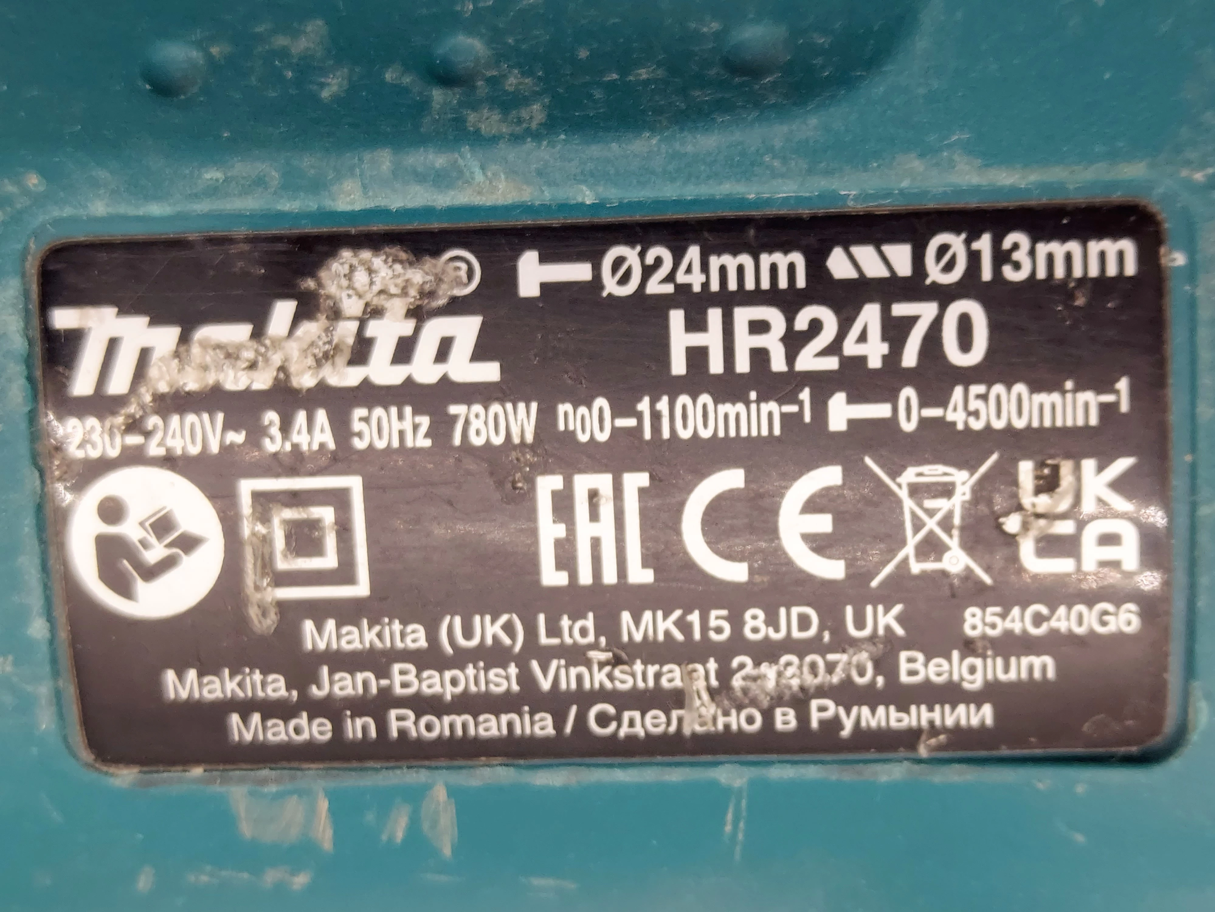 MŁOTOWIERTARKA MAKITA HR2470 | Młotowiertarki | Loombard.pl
