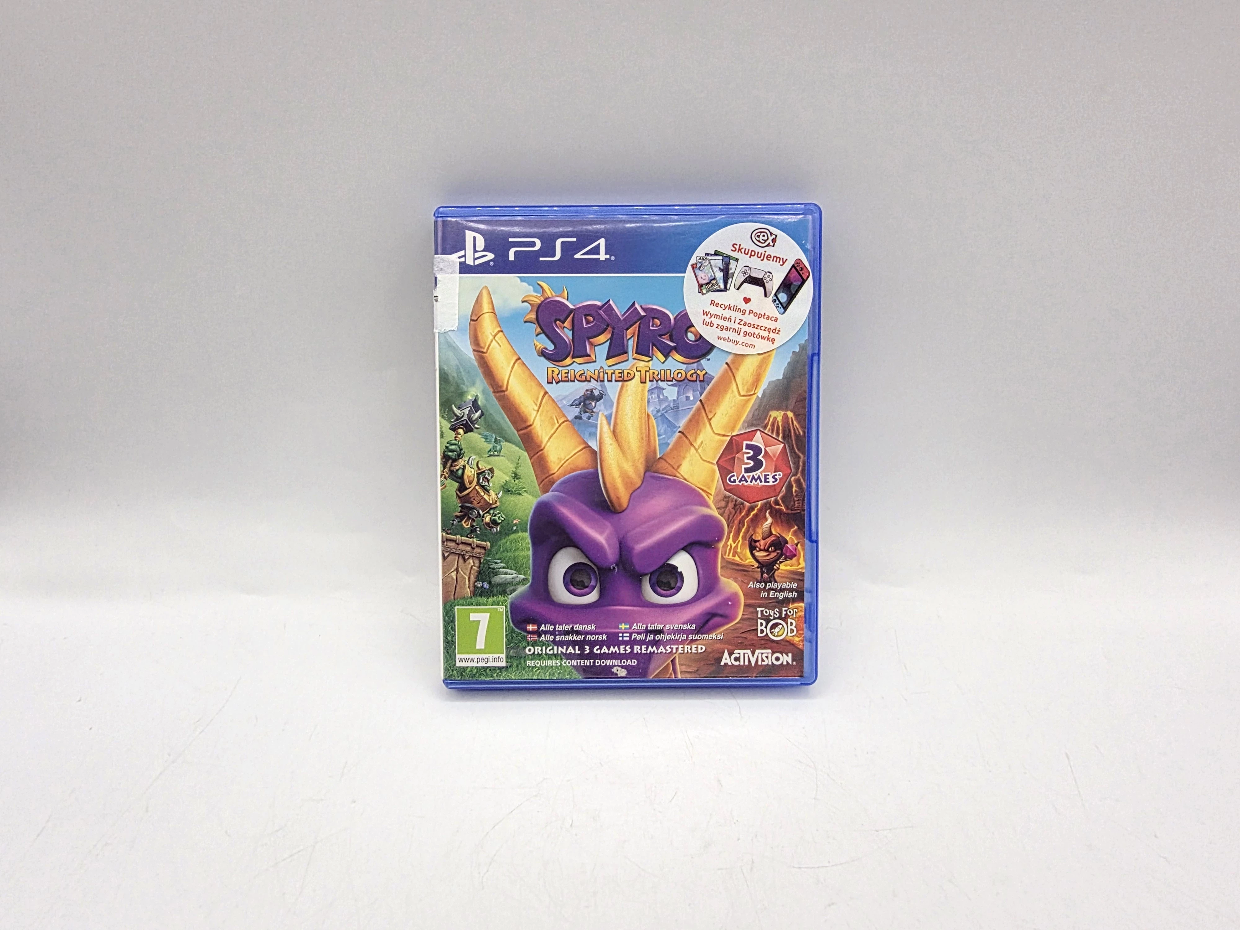 SPYRO REIGNITED TRILOGY (PS4) PLAYSTATION 4 (PS4) PUDEŁKOWA | Loombard.pl