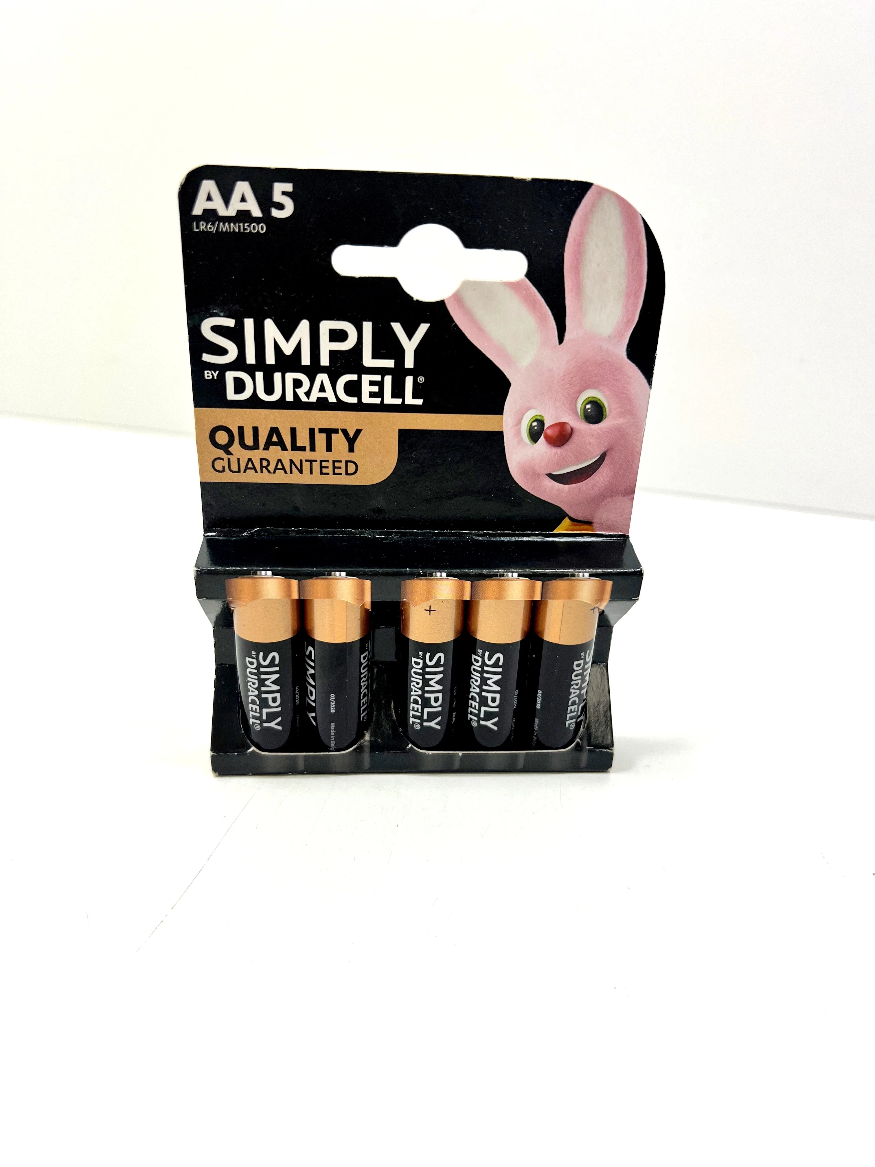 BATERIA ALKALICZNA DURACELL AA (R6) 5 SZT. | Baterie | Loombard.pl