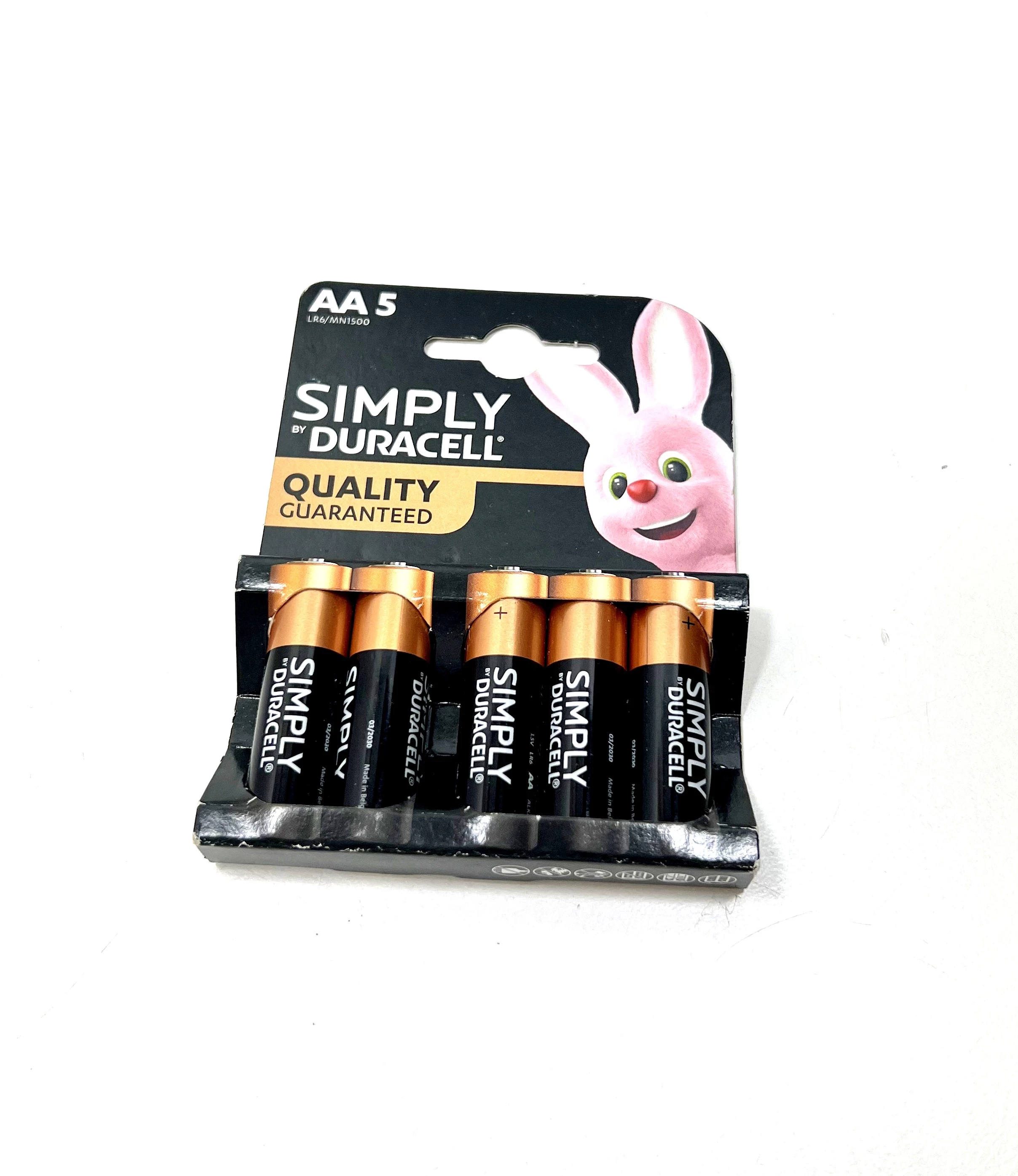 BATERIA ALKALICZNA DURACELL AA (R6) 5 SZT. | Baterie | Loombard.pl