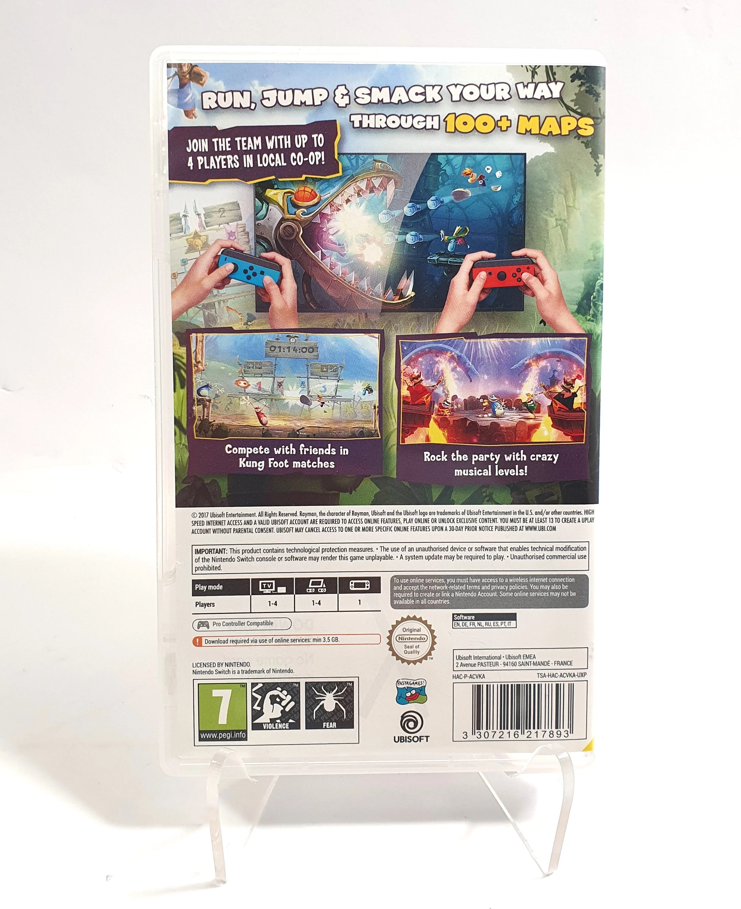 RAYMAN LEGENDS DEFINITIVE EDITION KLUCZ NINTENDO SWITCH CD KEY ...