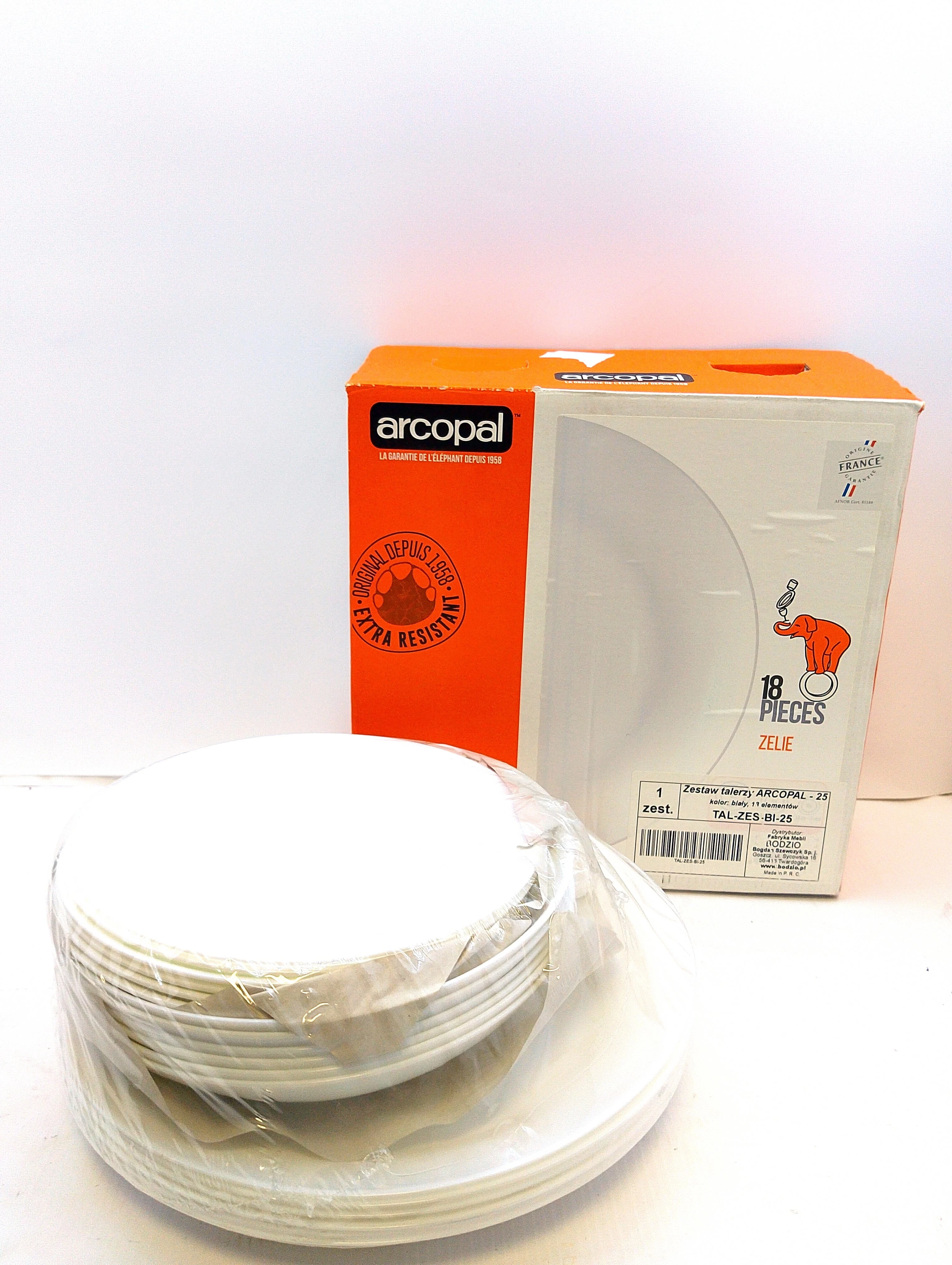ZESTAW TALERZY ARCOPAL-25 18SZT | Serwisy | Loombard.pl