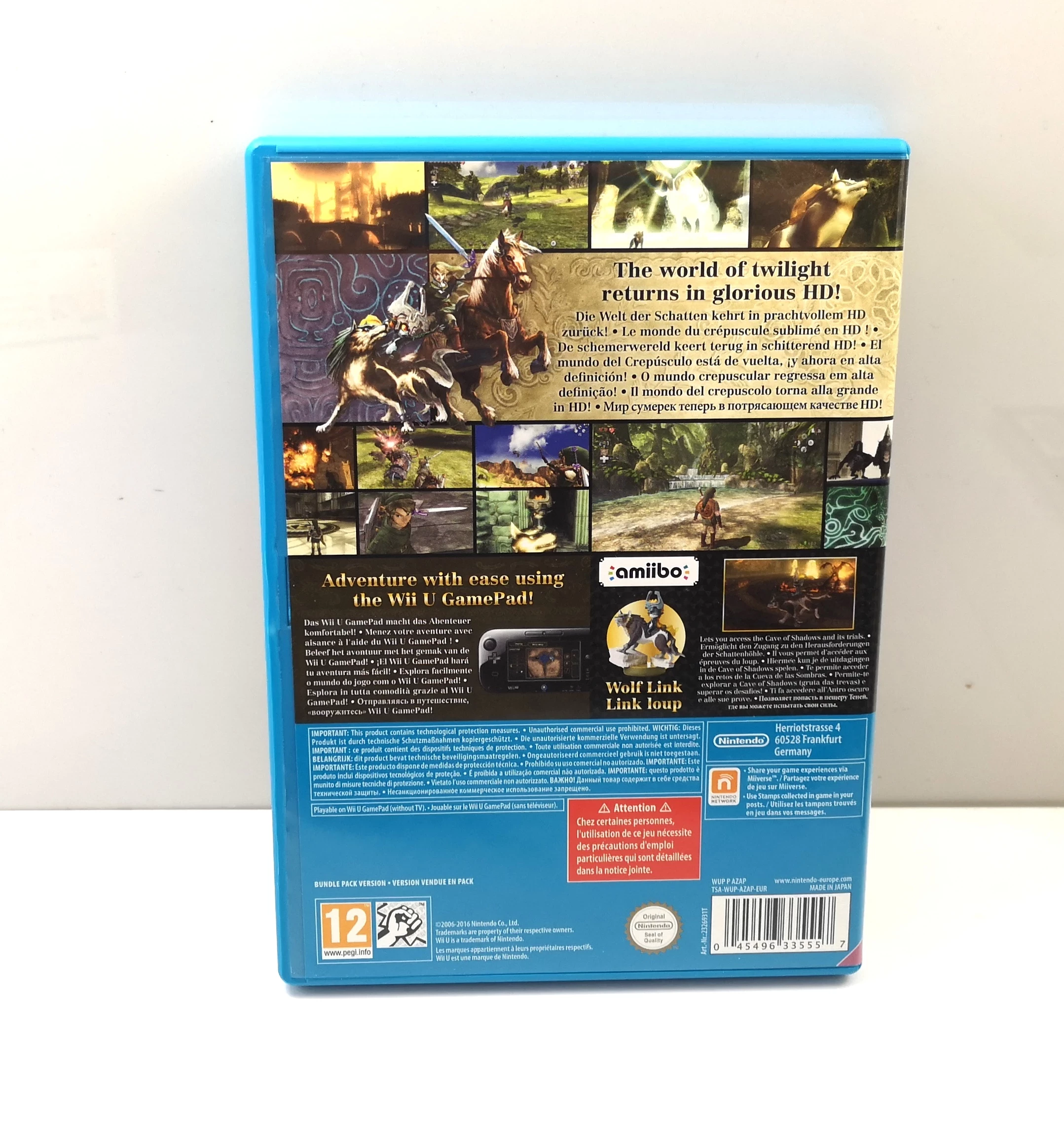 THE LEGEND OF ZELDA: TWILIGHT PRINCESS HD SPECIAL EDITION (WIIU ...