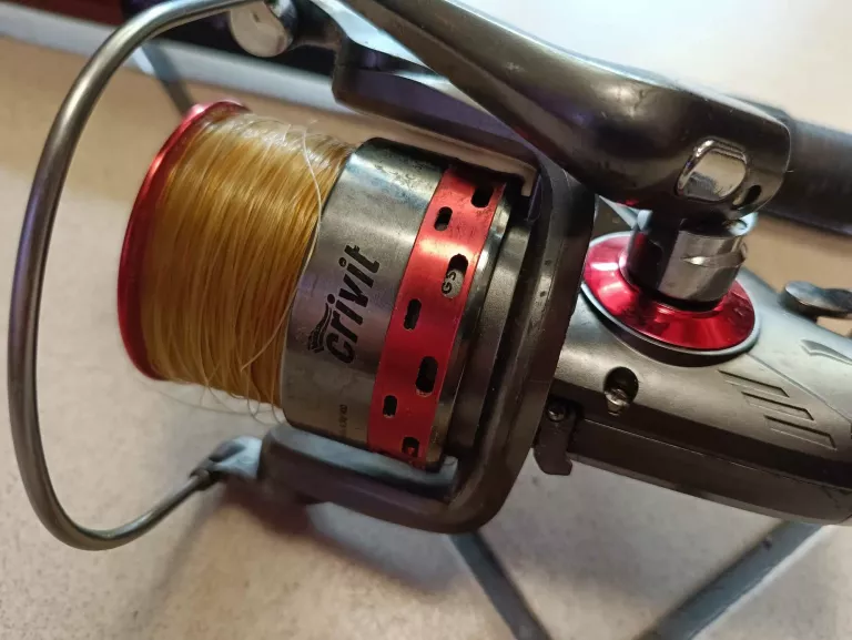 WĘDKA JAXON TELE CARP 3,90 M 50-100G + KOŁOWROTEK CRIVIT FREE-SPOOL ...