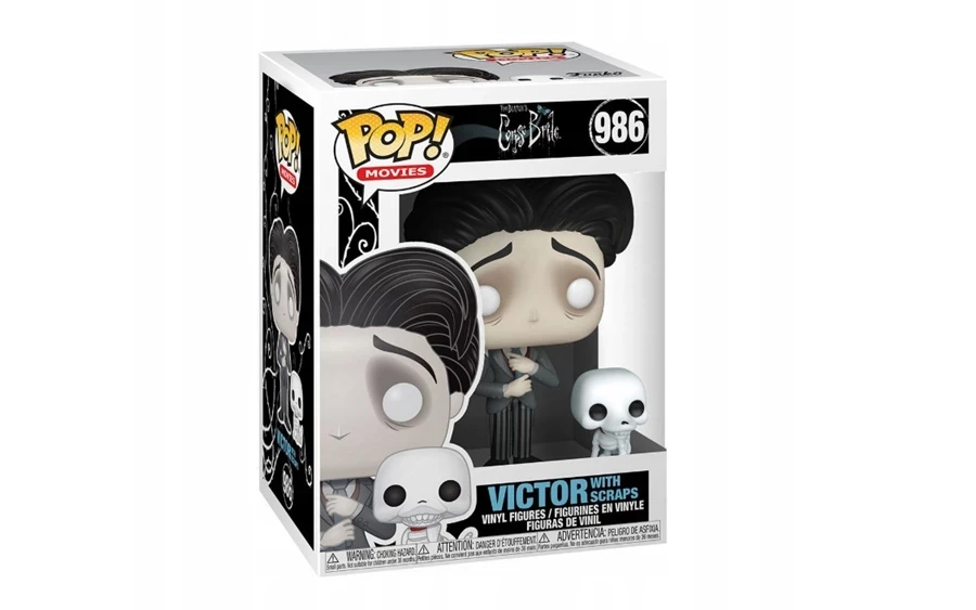 FIGURKA FUNKO POP CORPSE BRIDE VICTOR WITH SCRAPS 9 CM #986 | Figurki ...