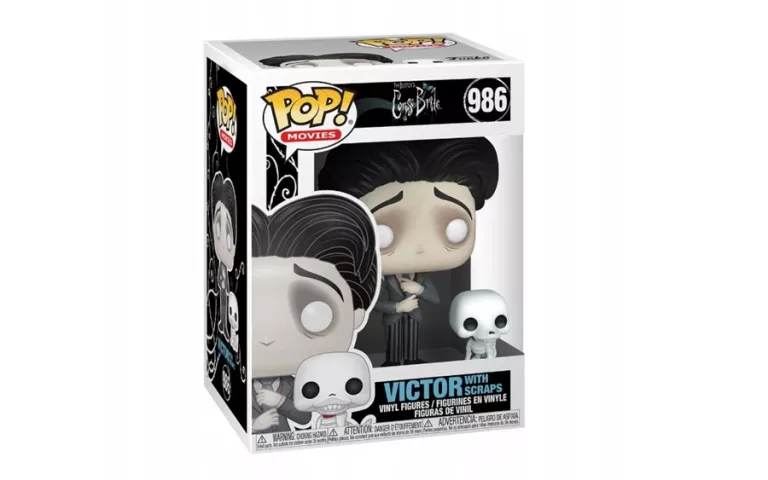 FIGURKA FUNKO POP CORPSE BRIDE VICTOR WITH SCRAPS 9 CM #986 | Figurki ...