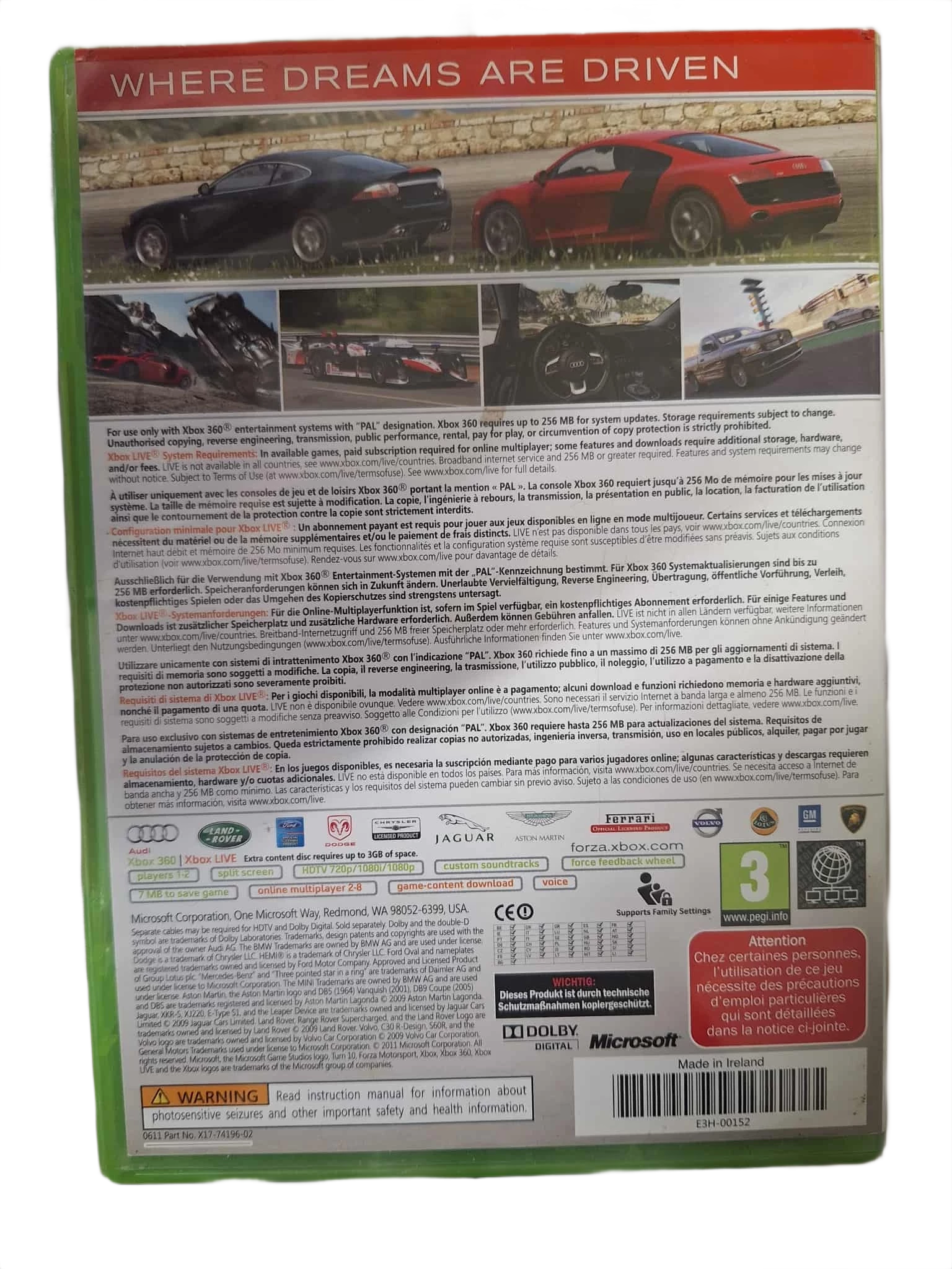 GRA XBOX 360 FORZA MOTORSPORT 3 | Gry na konsole | Loombard.pl