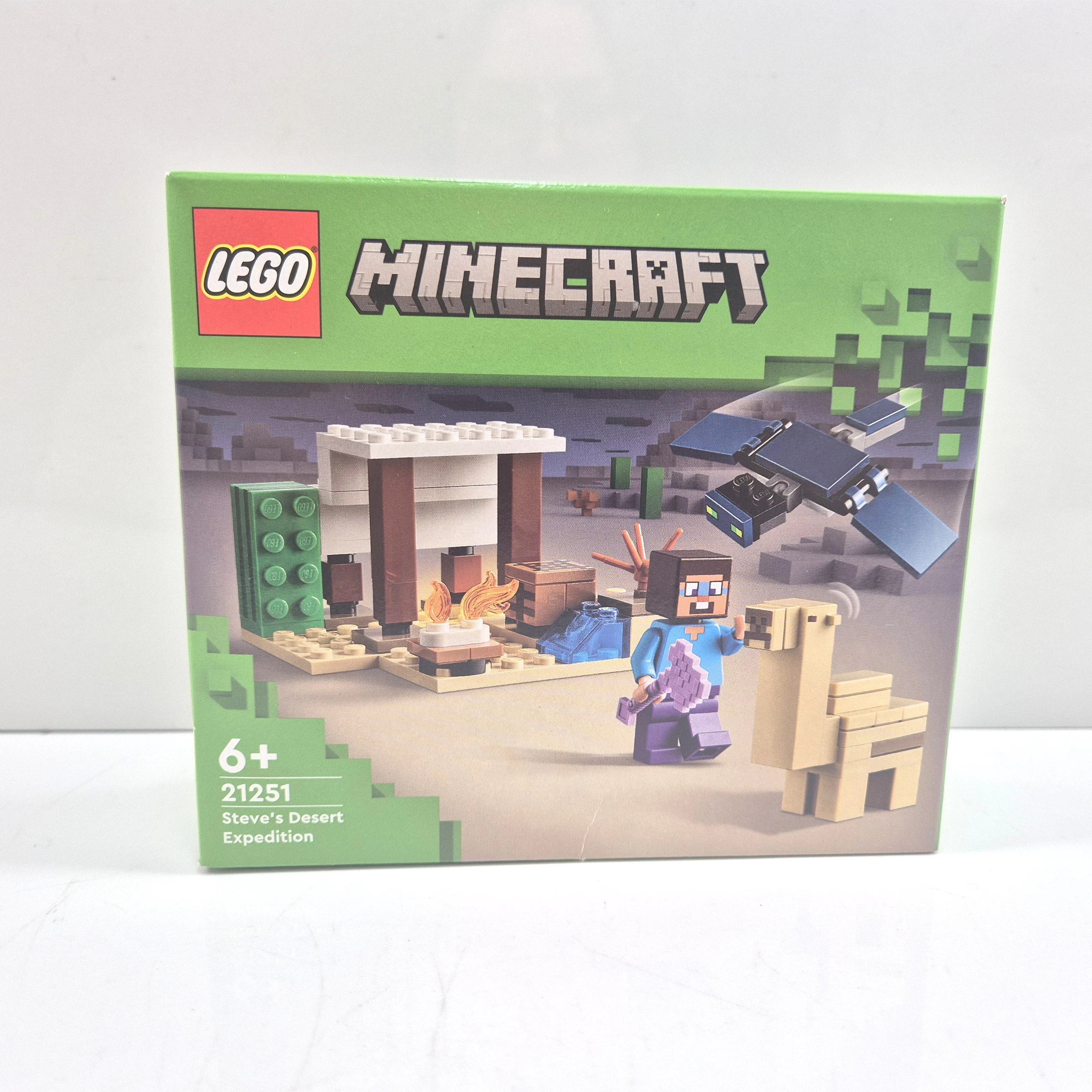 LEGO MINECRAFT 21251 STEVE I WYPRAWA NA PUSTYNIĘ | Minecraft | Loombard.pl