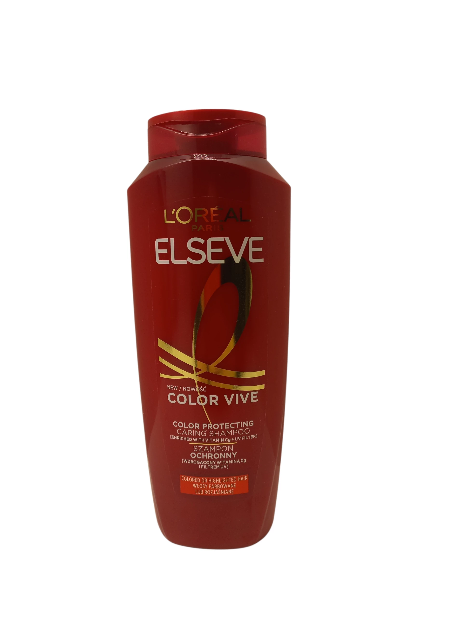 LOREAL ELSEVE COLOR VIVE SZAMPON OCHRONNY DO WŁOSÓW FARBOWANYCH 400ML ...