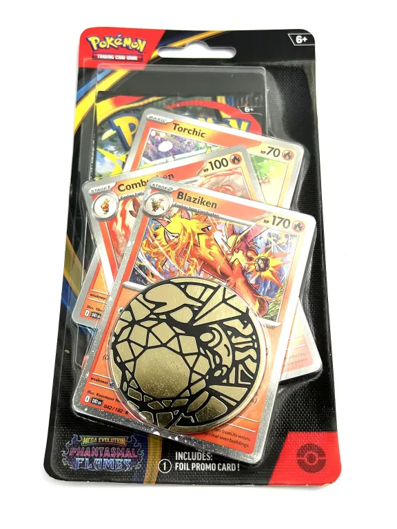 POKÉMON TCG:ME PHANTASMAL FLAMES - PREMIUM BLISTER TORCHIC | Pokemon ...