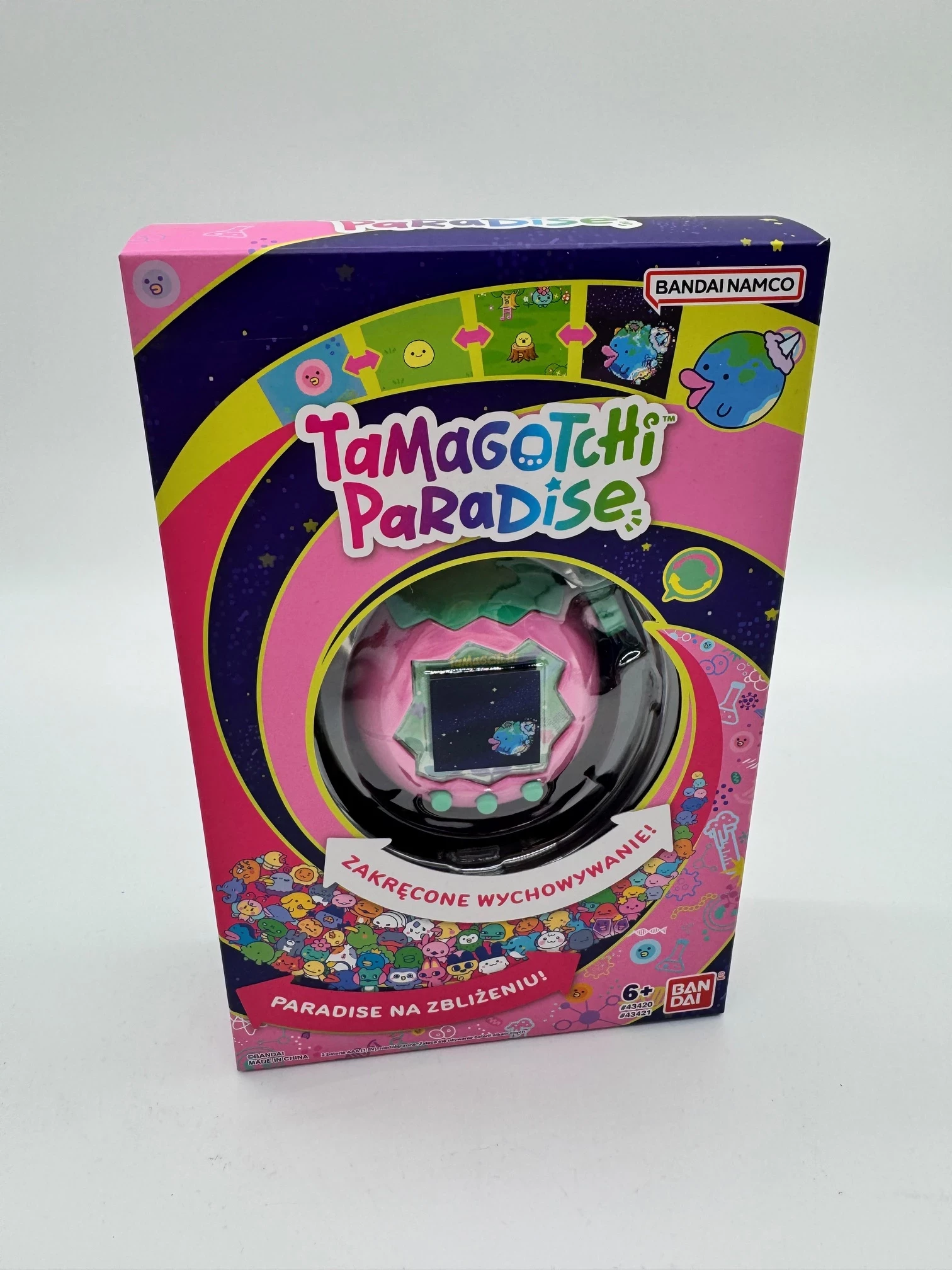 TAMAGOTCHI PARADISE RÓŻOWE | Gry elektroniczne | Loombard.pl
