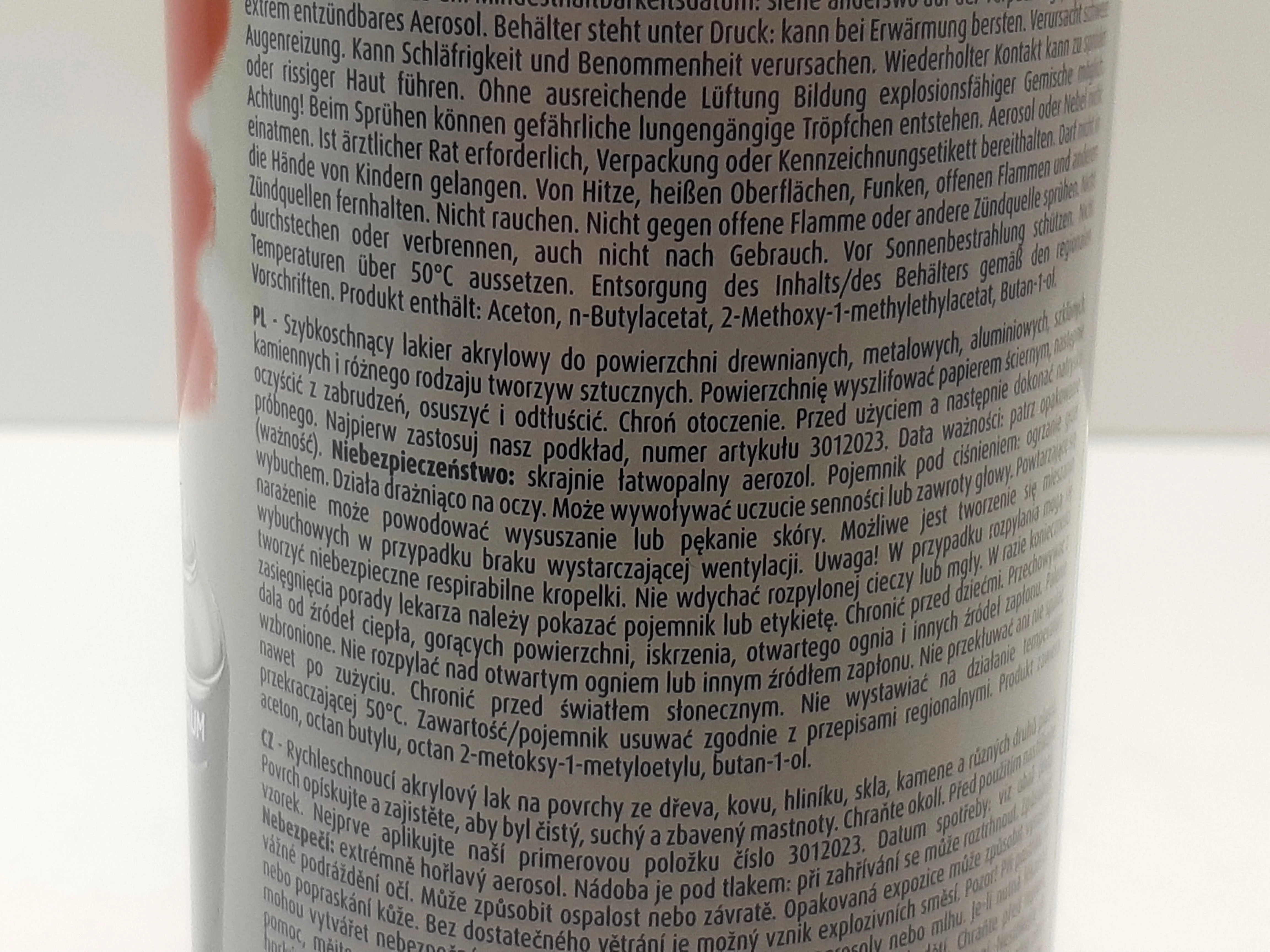 FARBA W SPRAYU CZERWONA SPECTRUM 400ML | Farby | Loombard.pl