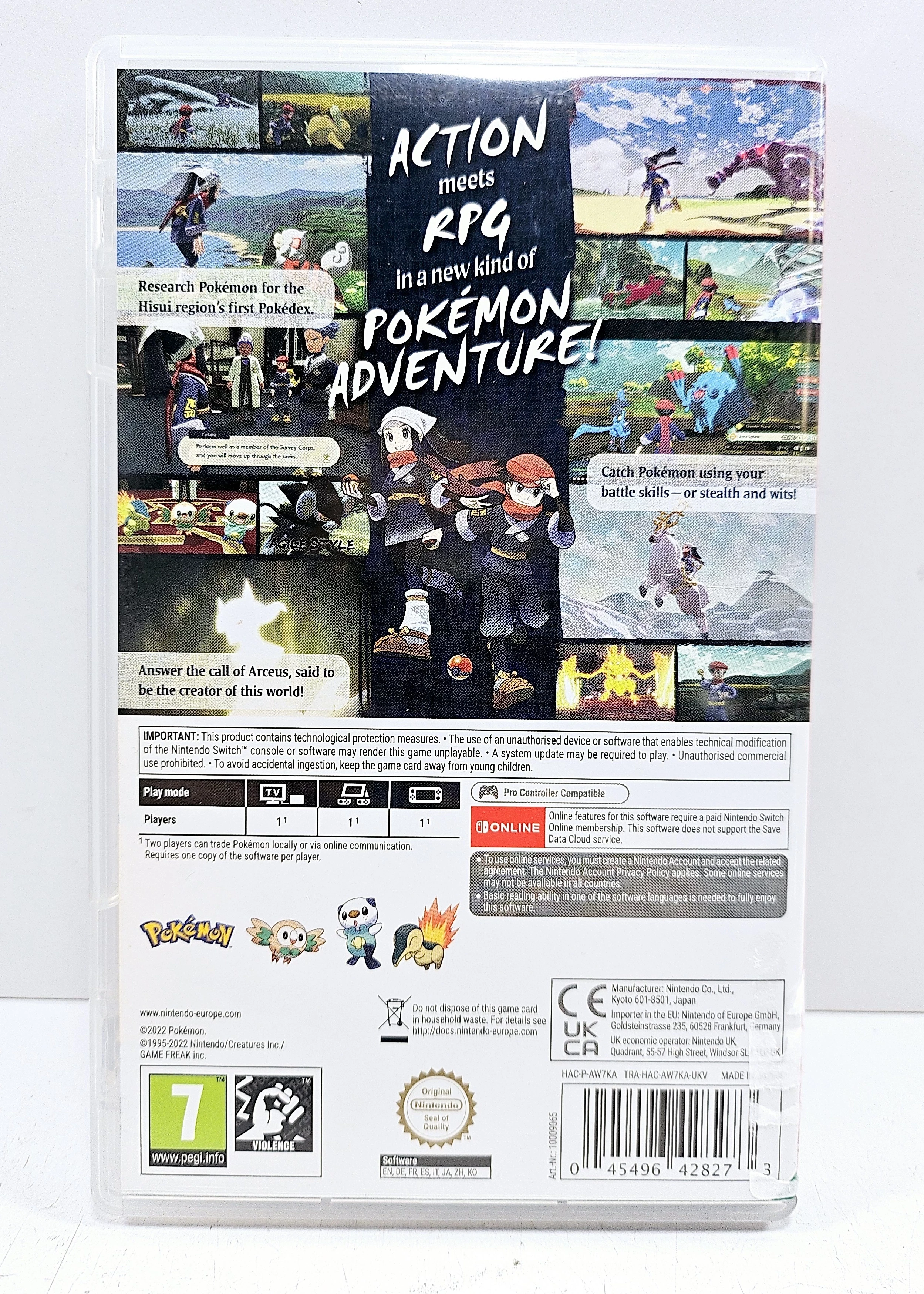 GRA NINTENDO SWITCH POKEMON LEGENDS ARCEUS | Gry na konsole | Loombard.pl