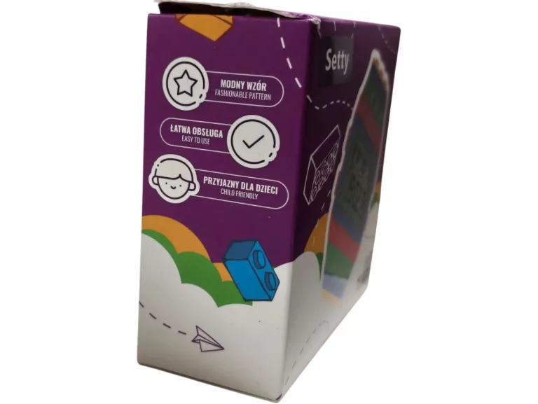 SETTY ELEKTRONICZNY ZEGAREK DLA DZIECI KLOCKI | Dziecięce | Loombard.pl