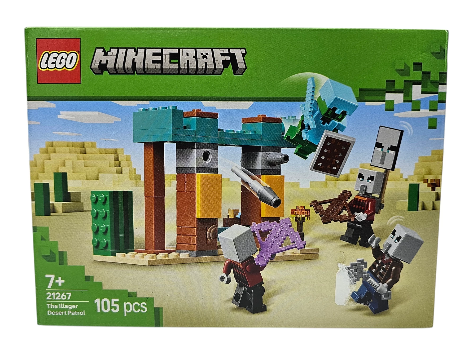 LEGO MINECRAFT 21267 PUSTYNNY PATROL ZŁOSADNIKÓW | Minecraft | Loombard.pl