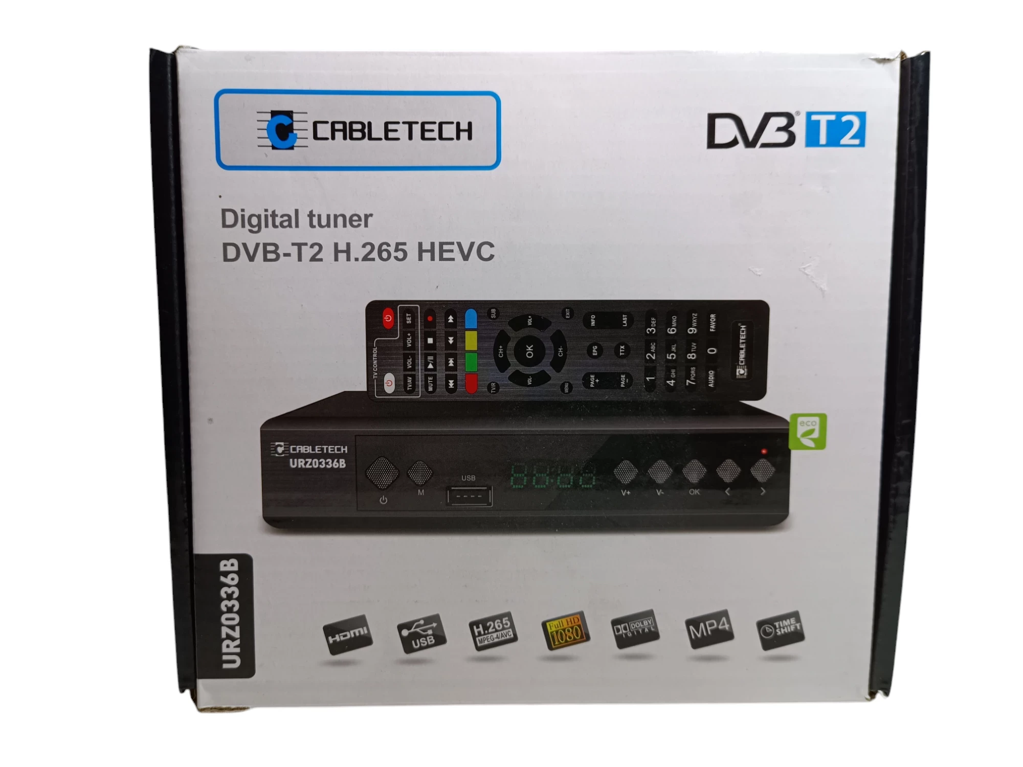 DEKODER CABLETECH DVB-T2 H.265 HEVC | Tunery | Loombard.pl