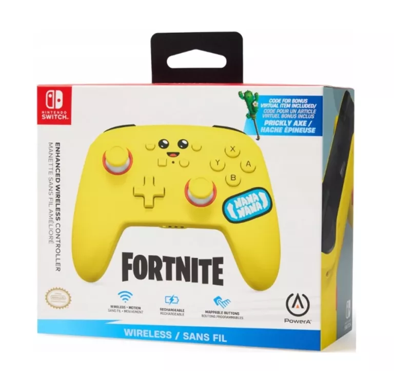 POWERA DO NINTENDO SWITCH PAD BEZPRZEWODOWY ENHANCED FORTNITE PEELY ...