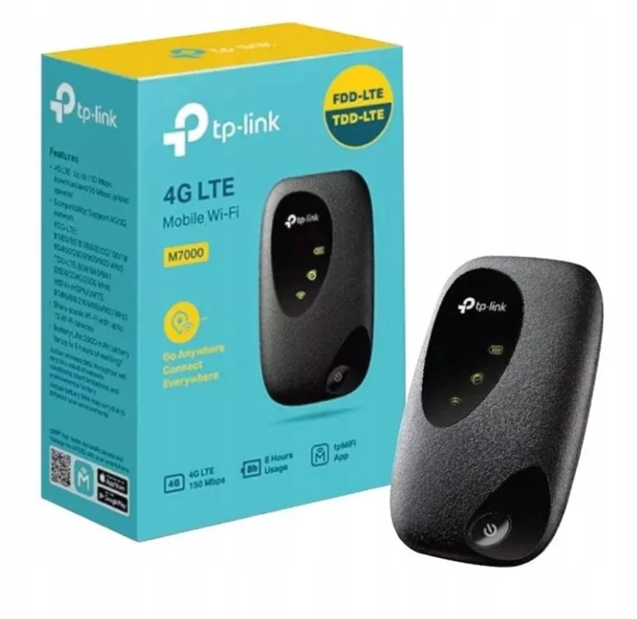 ROUTER MOBILNY TP-LINK M7000 4G LTE ZAFOLIOWANY | Routery mobilne ...